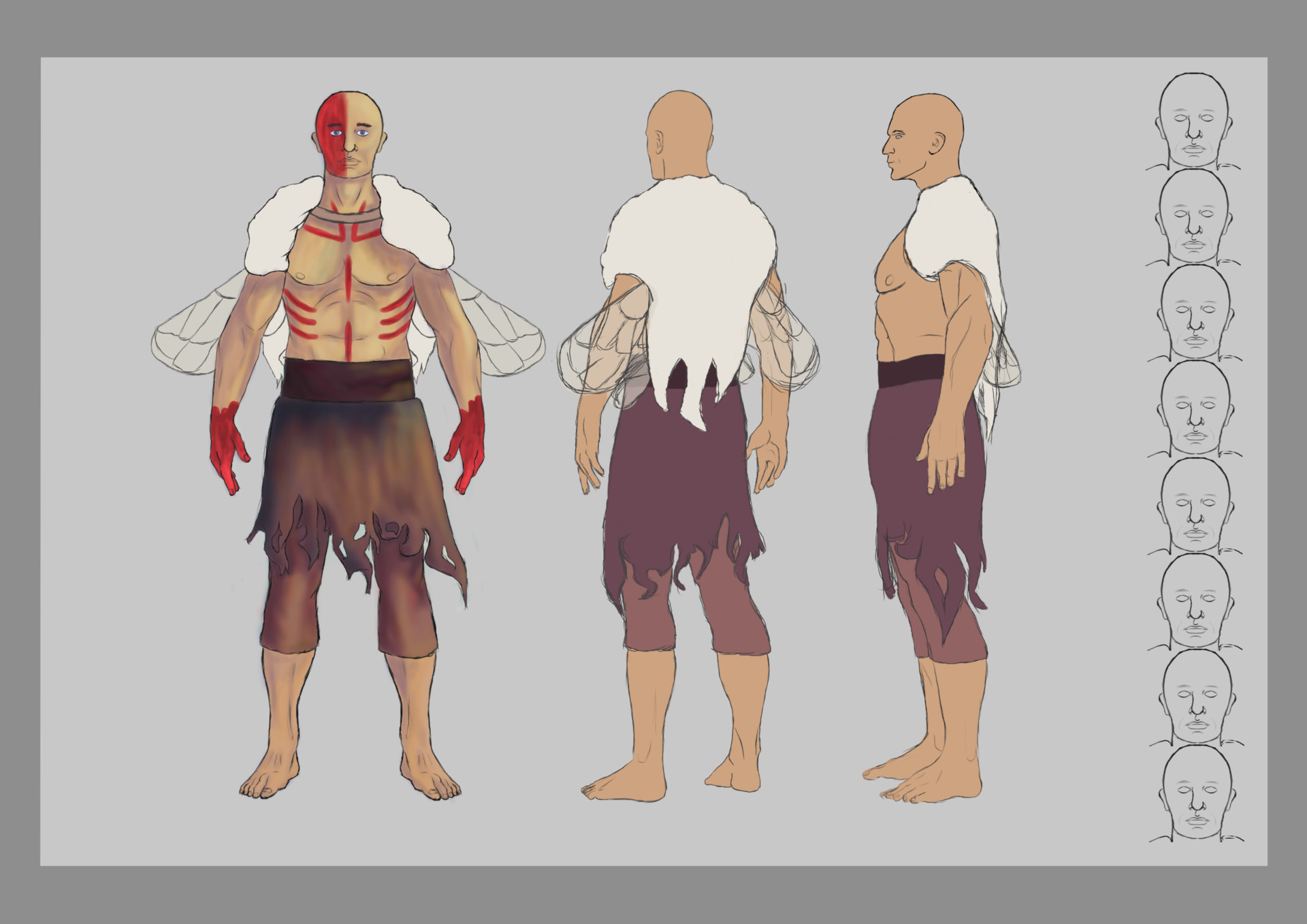 Lydia Fox - Concept Art - Welsh Myths