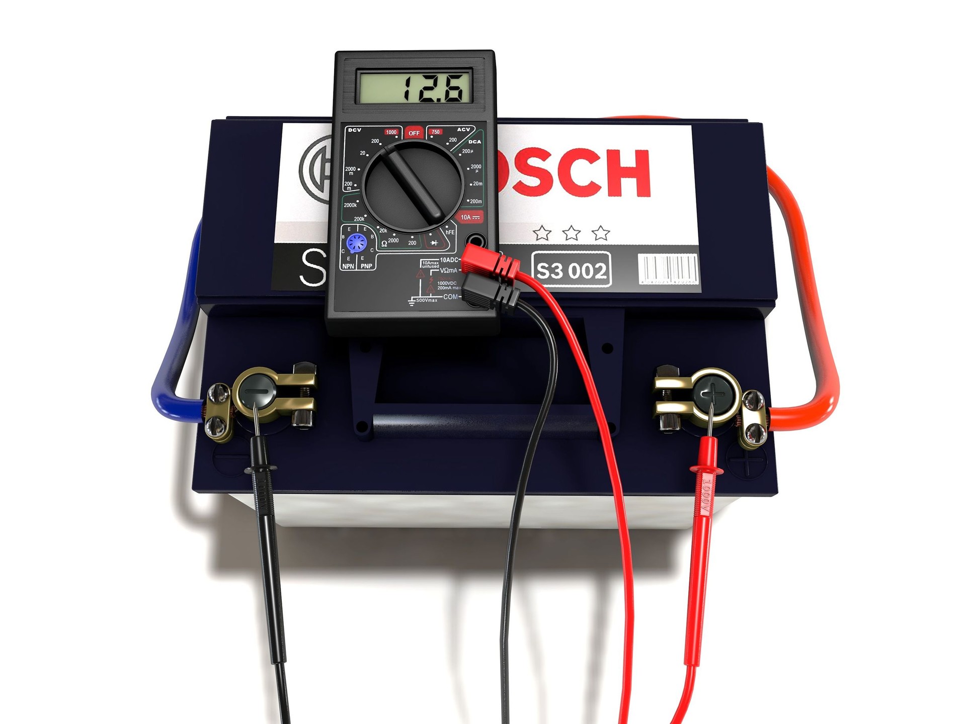 ArtStation - Illustration for instructions for using a multimeter