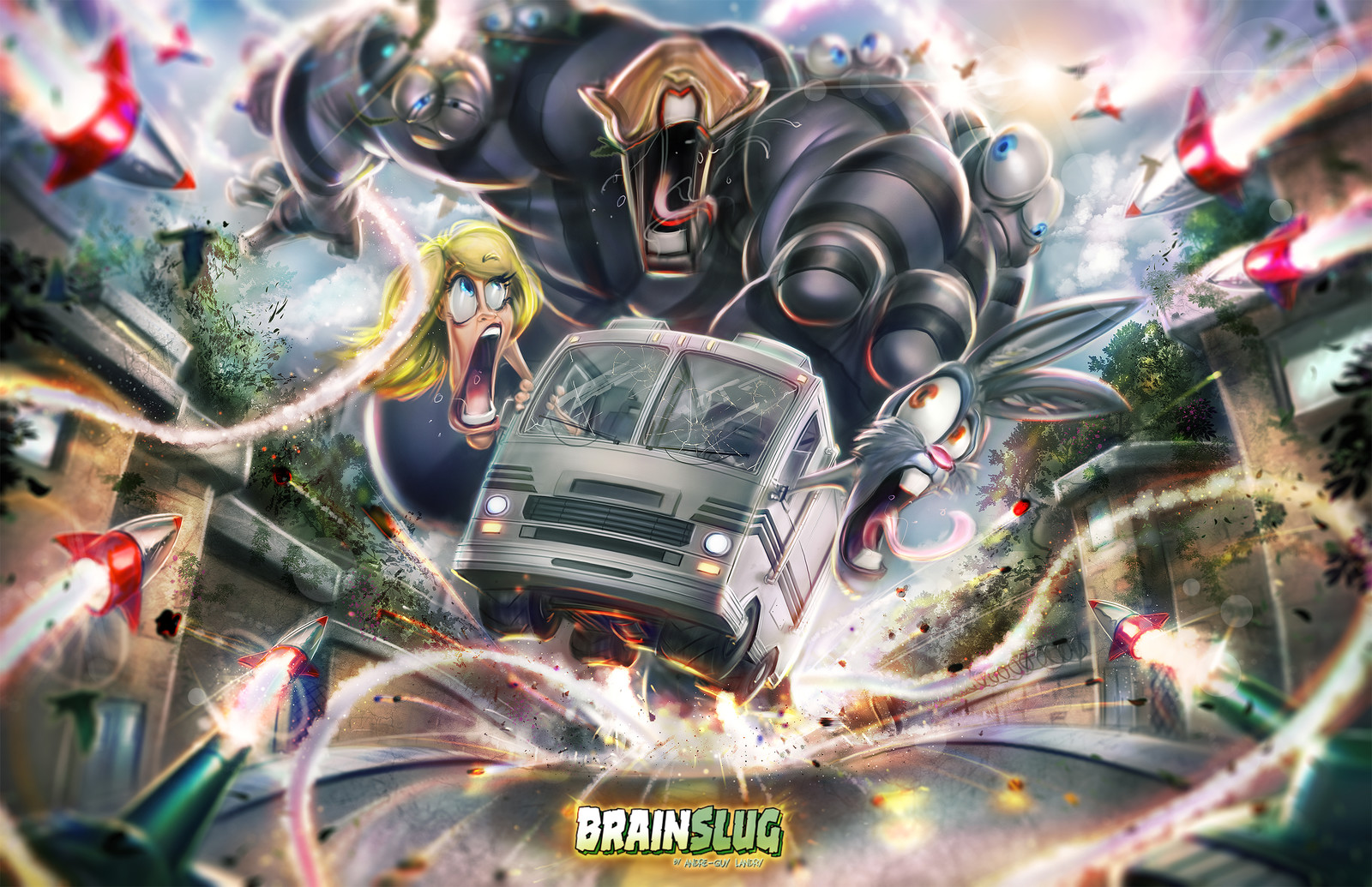 André Boulard - BrainSlug volume 2 by Andre guy Landry. promo fantart ...