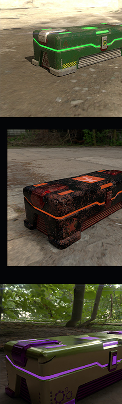 ArtStation - Sci-Fi Containers