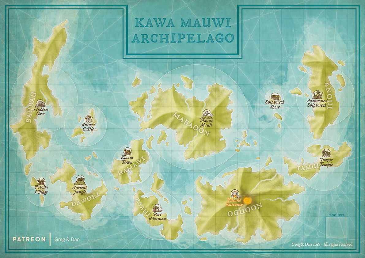ArtStation - Kawa Mauwi Archipelago