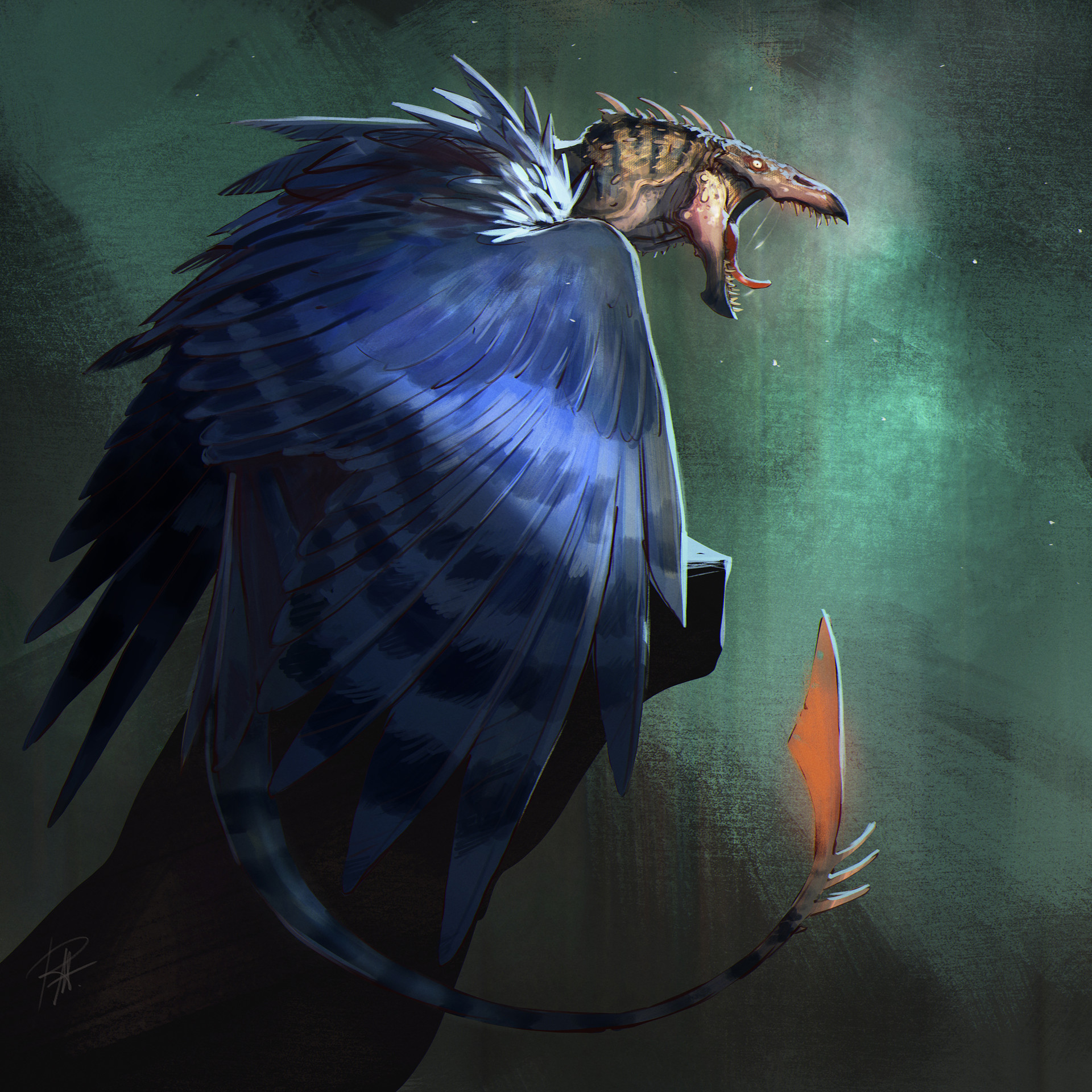ArtStation - Carrion Bird