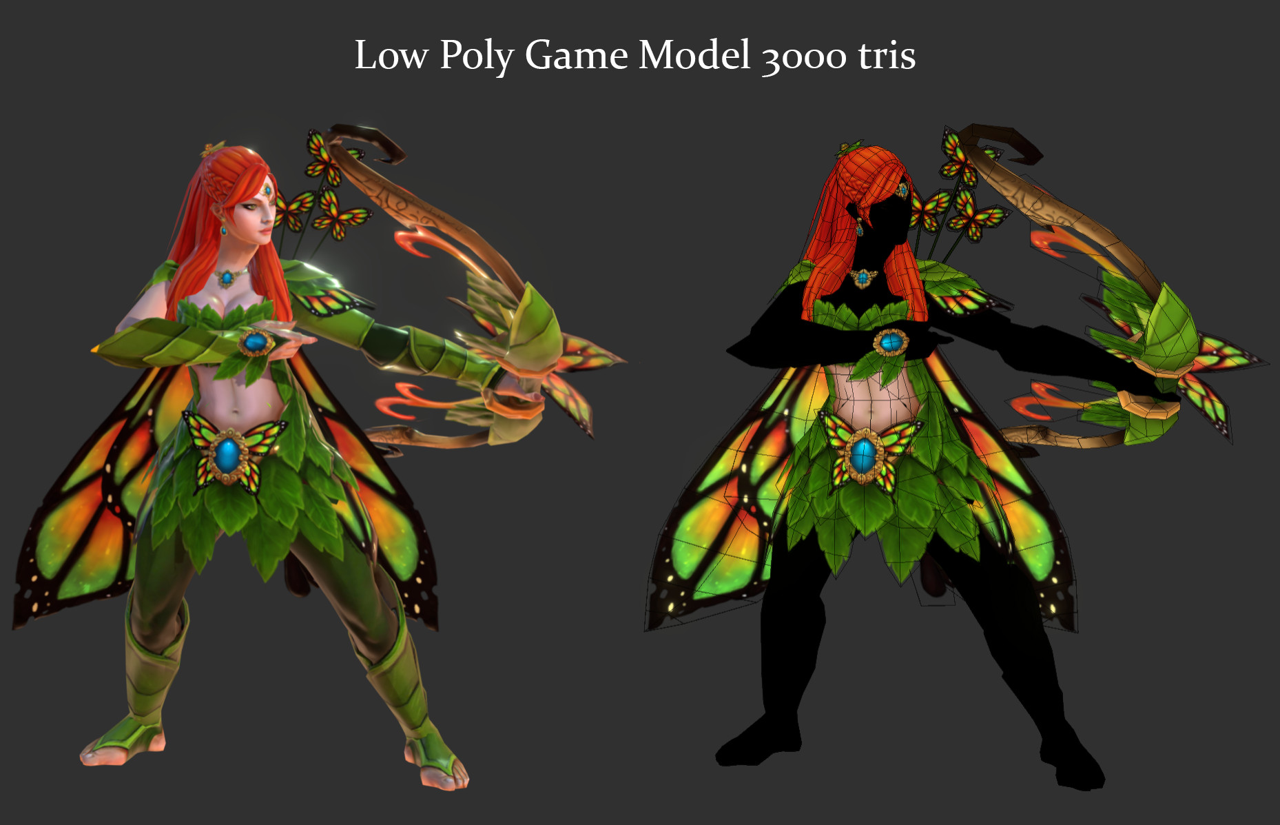 Windrunner Dota 2 Model