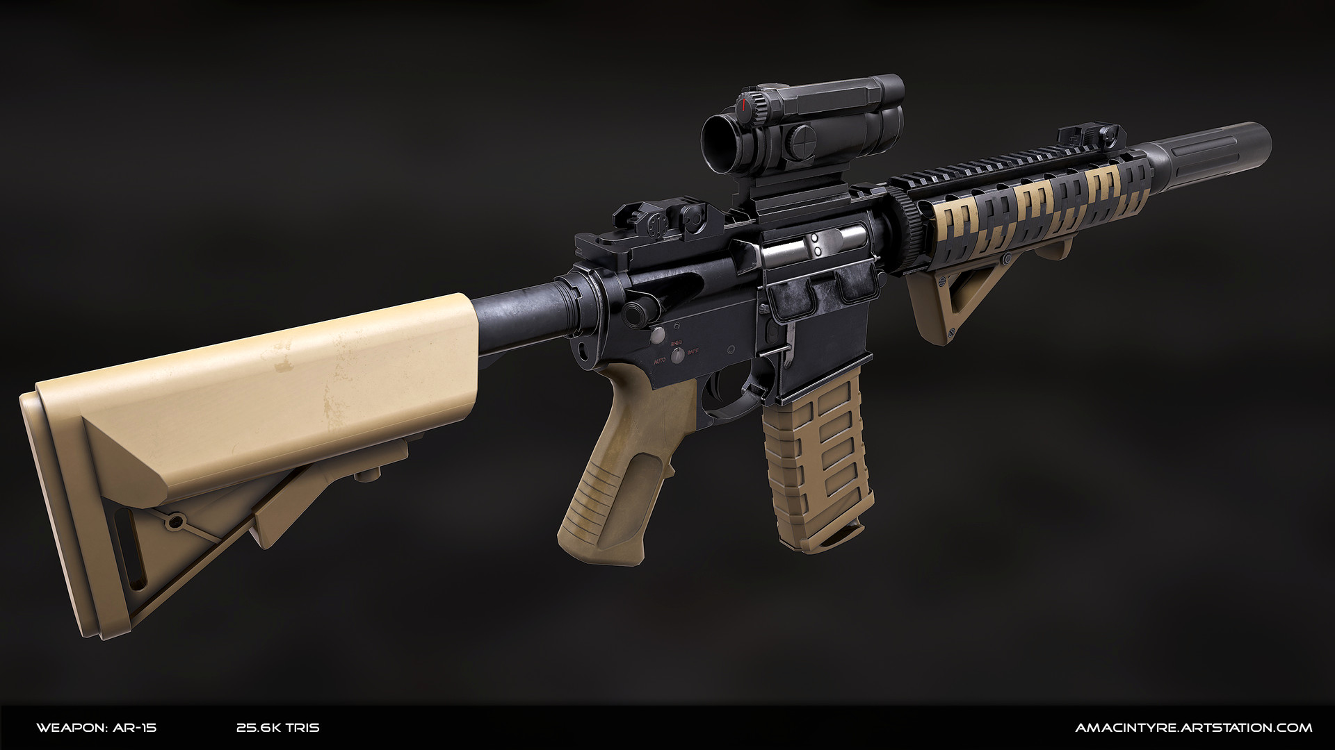 Alistair Macintyre - Weapon: AR-15