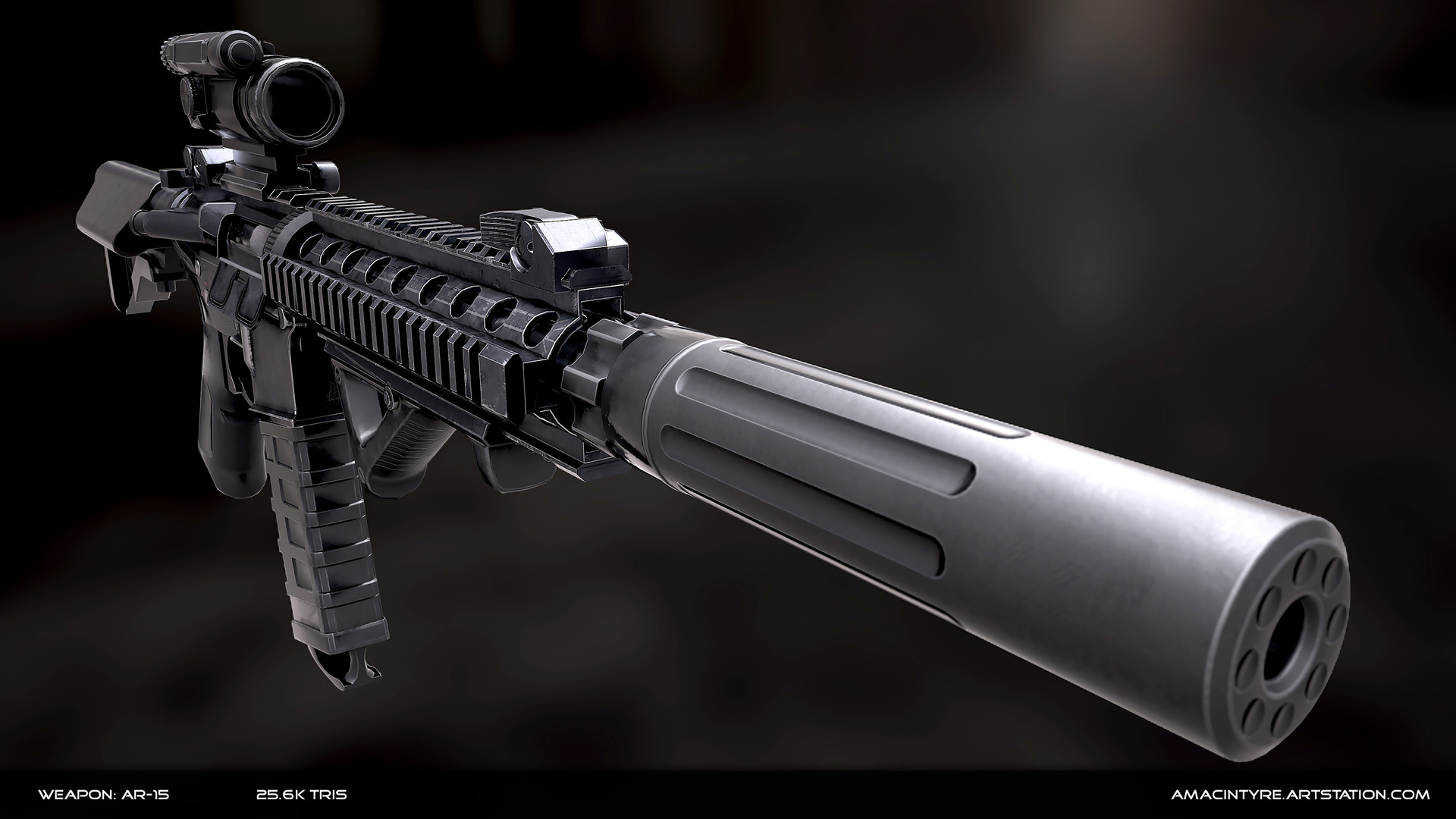 Alistair Macintyre - Weapon: AR-15