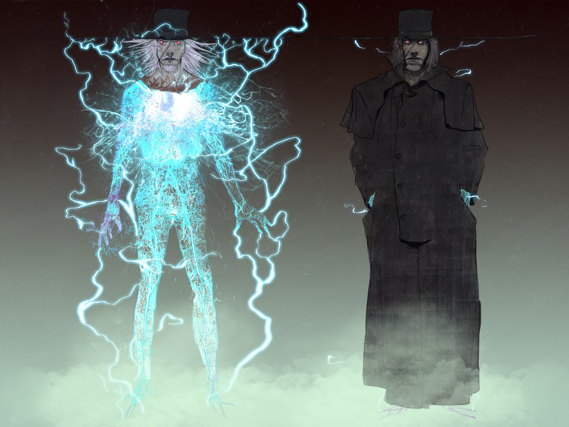 Jarrett Kelly - wild west concept art enrty.