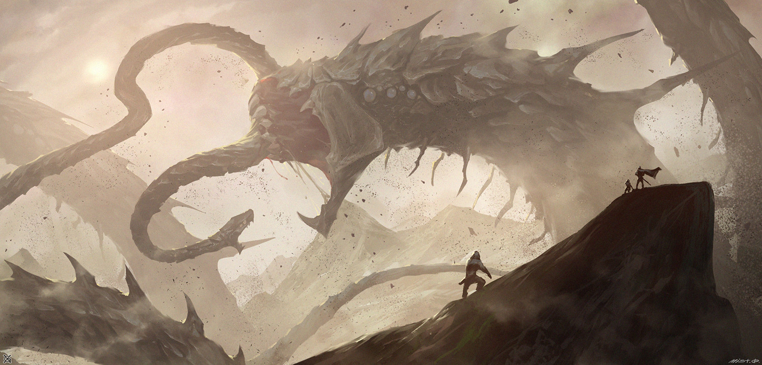 ArtStation - Huge Sandworm