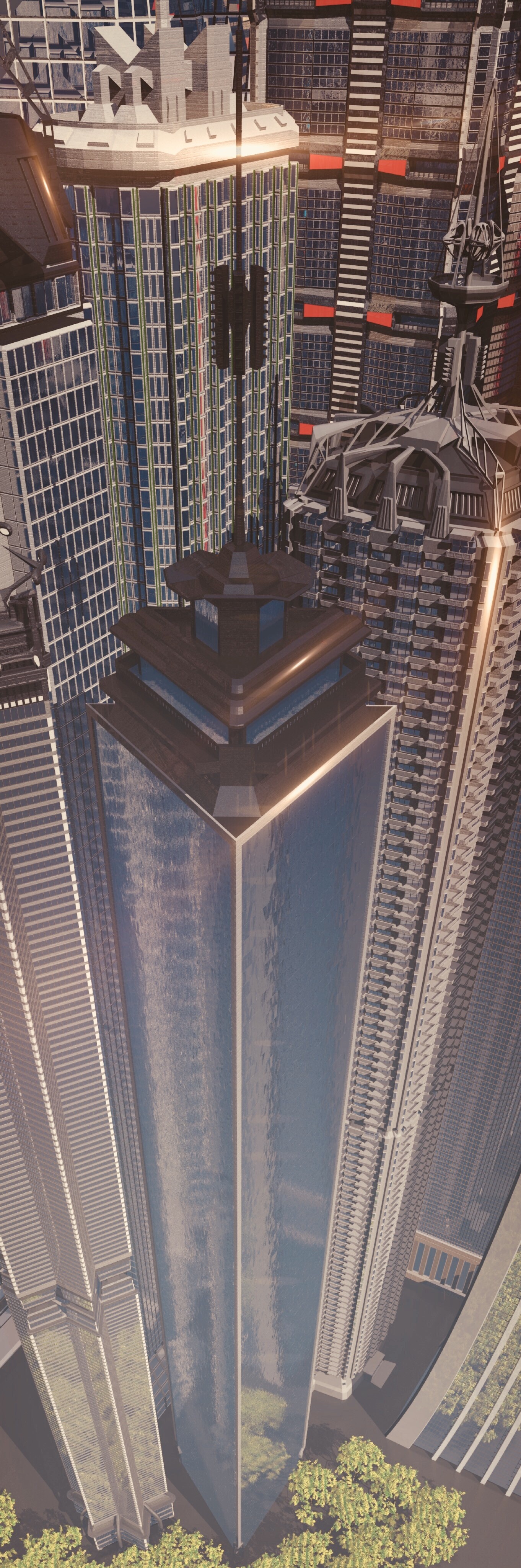 ArtStation - One Triangle Plaza (HD)
