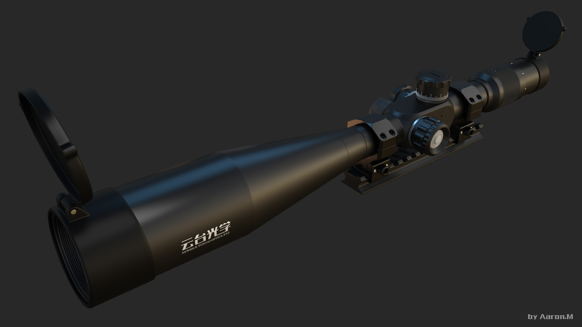 ArtStation - YUNTAI OPTICS - sniper scope