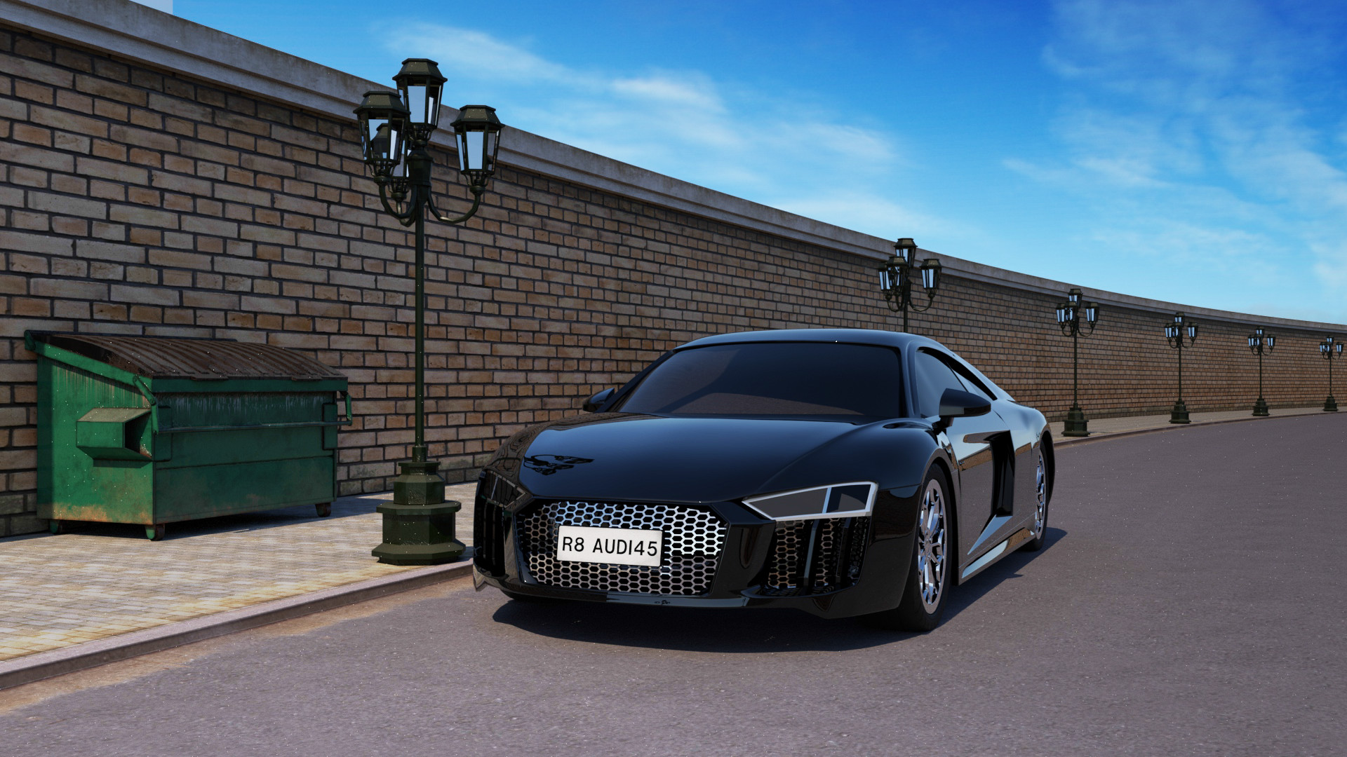 ArtStation - Audi_R8