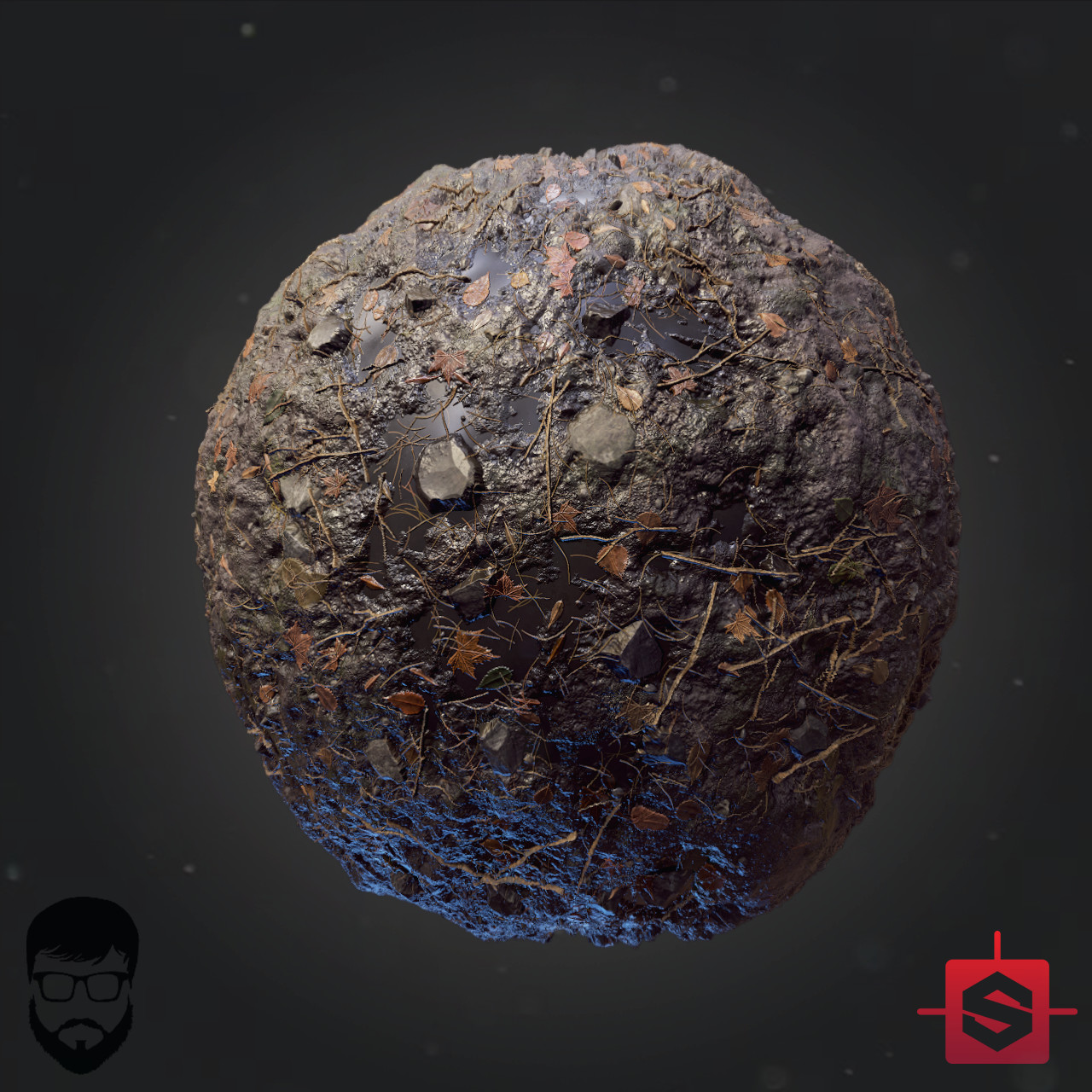 ArtStation - Mud Material Study
