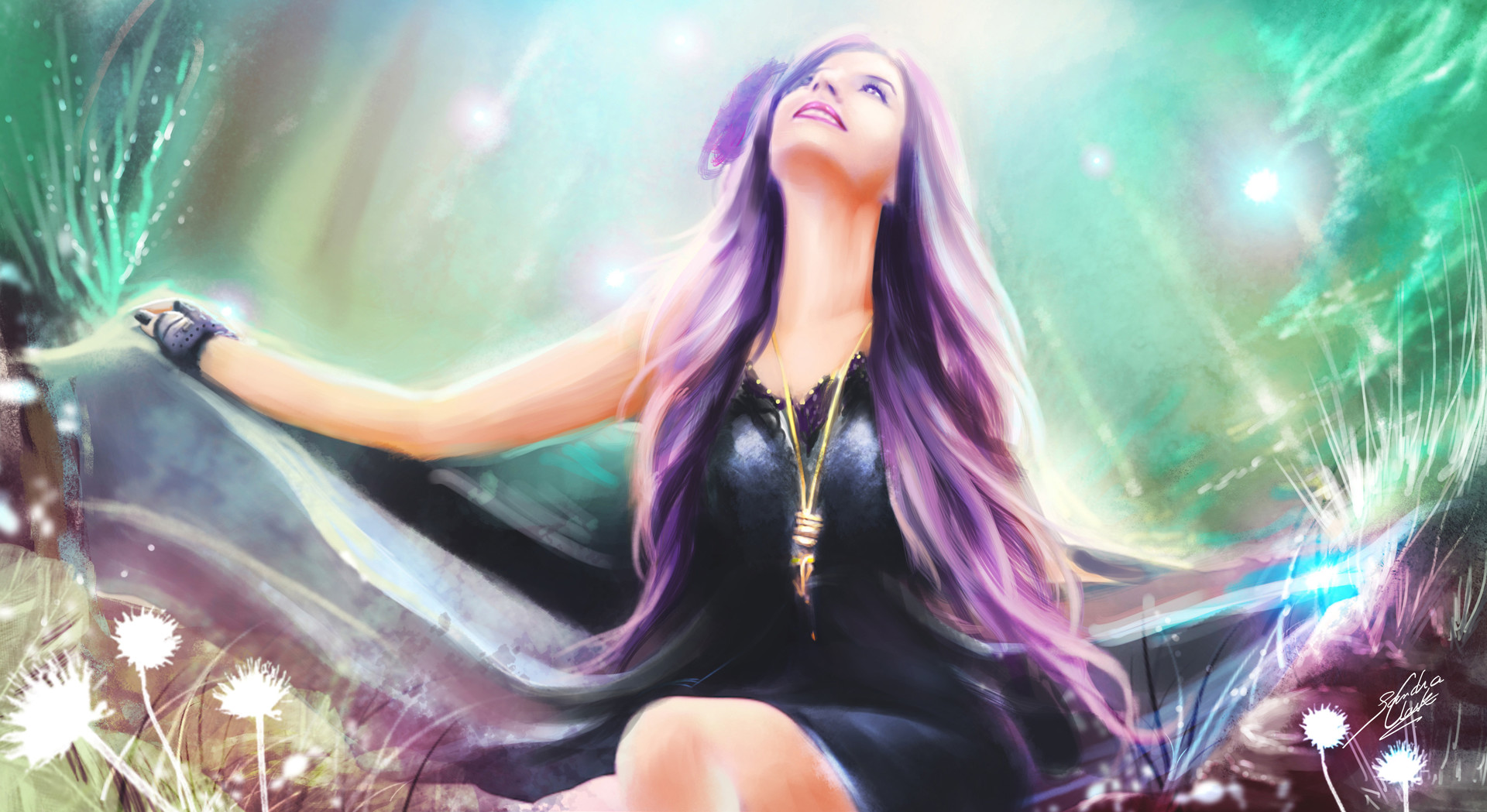 ArtStation - Divine Blessings by Sandra Clark