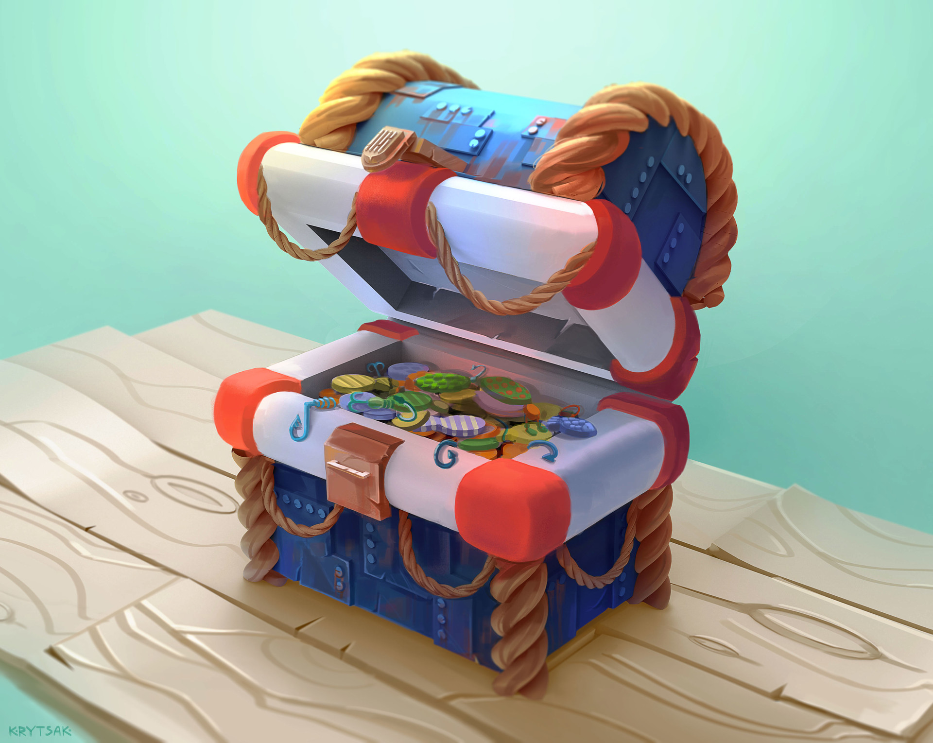 ArtStation - Sailor Chest