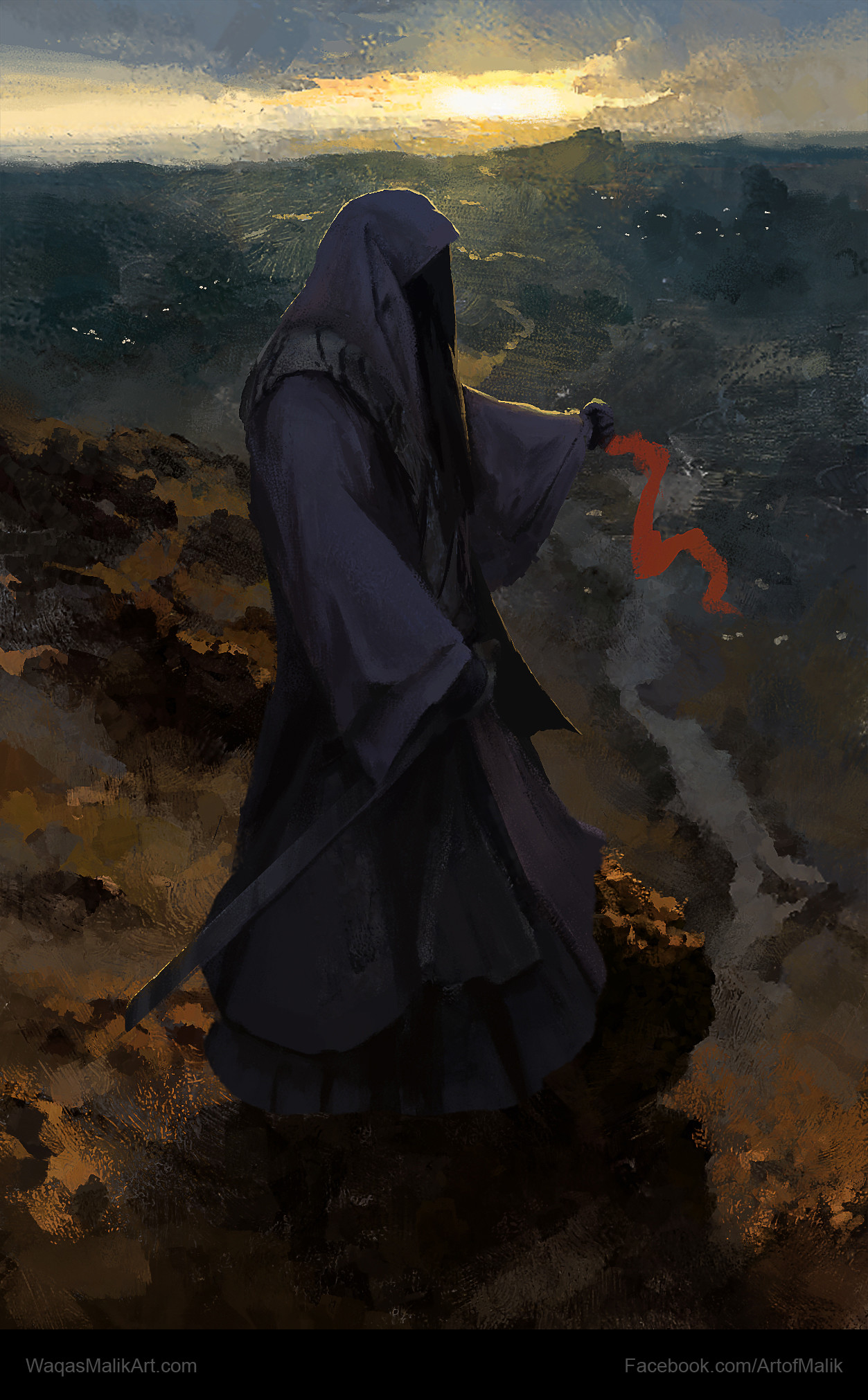 ArtStation - Niqabi Warrior