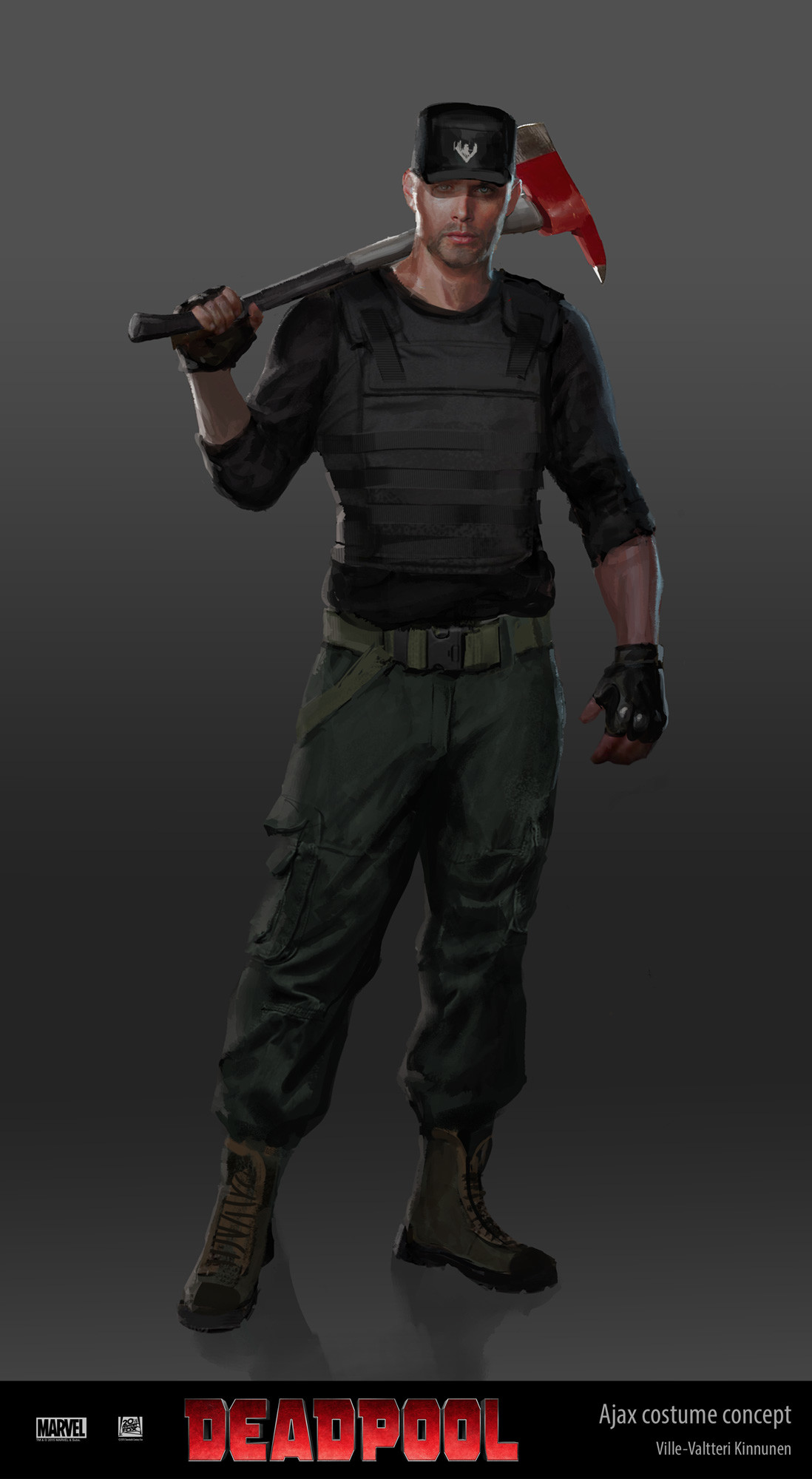 Ville-Valtteri Kinnunen - Ajax costume preproduction concept