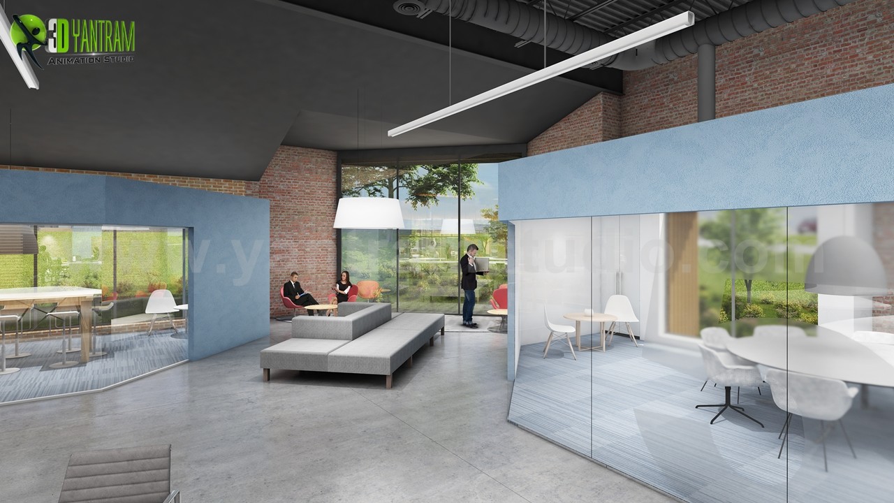 Yantram Architectural Design Studio - How to Design Large Office Space ...