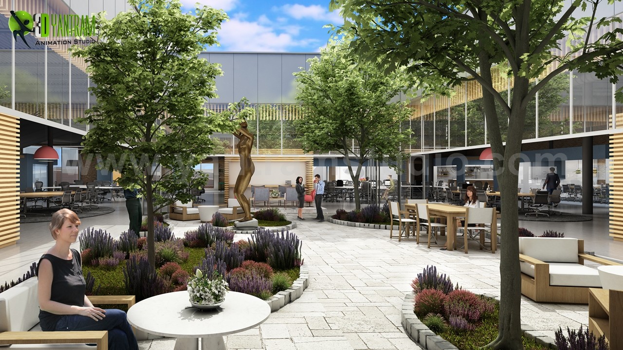 Yantram Architectural Design Studio - How to Design Large Office Space ...