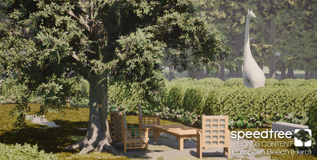 Katly Hong - May SpeedTree Bonus Content (Garden Environment)