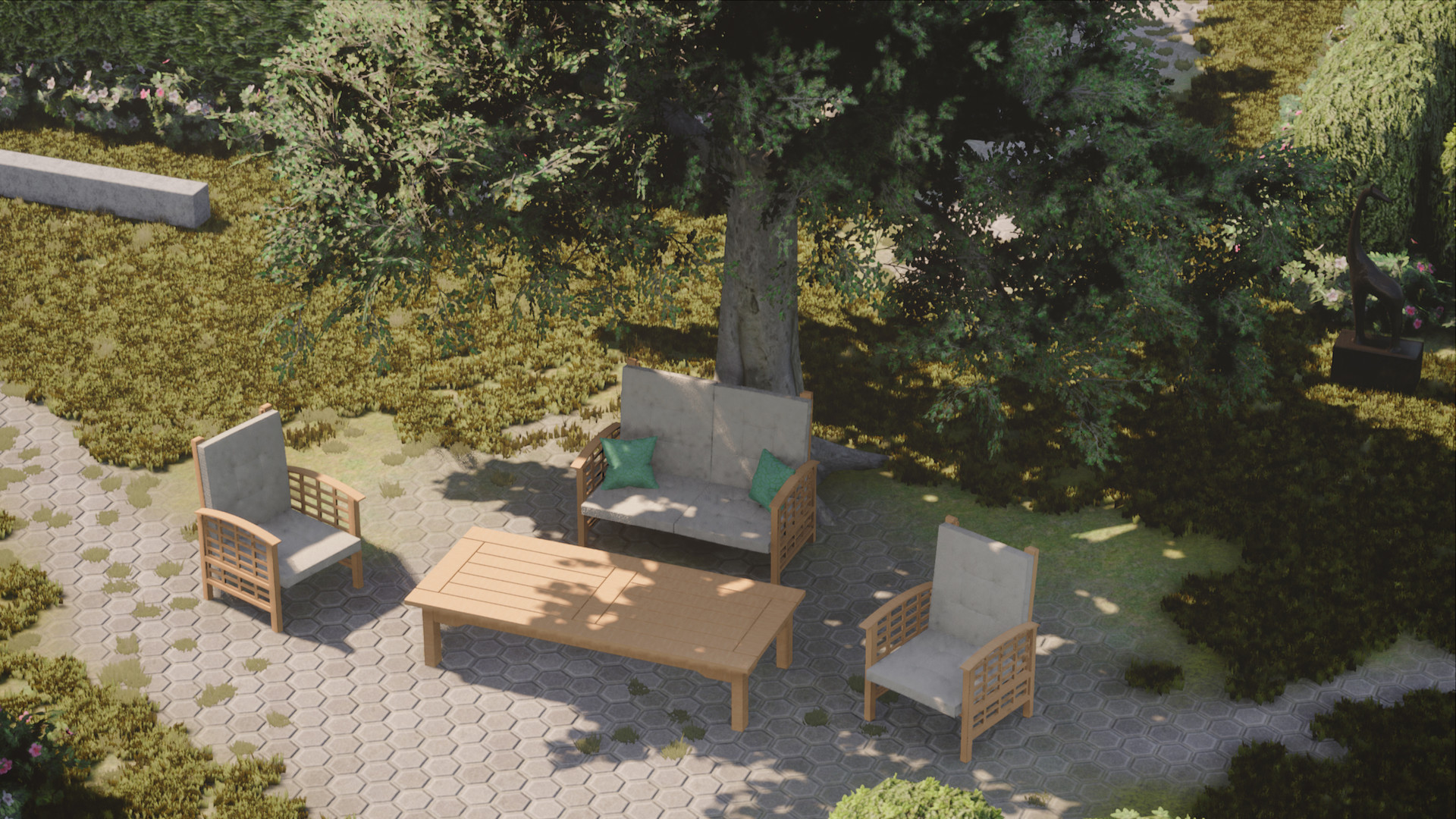 Katly Hong - May SpeedTree Bonus Content (Garden Environment)