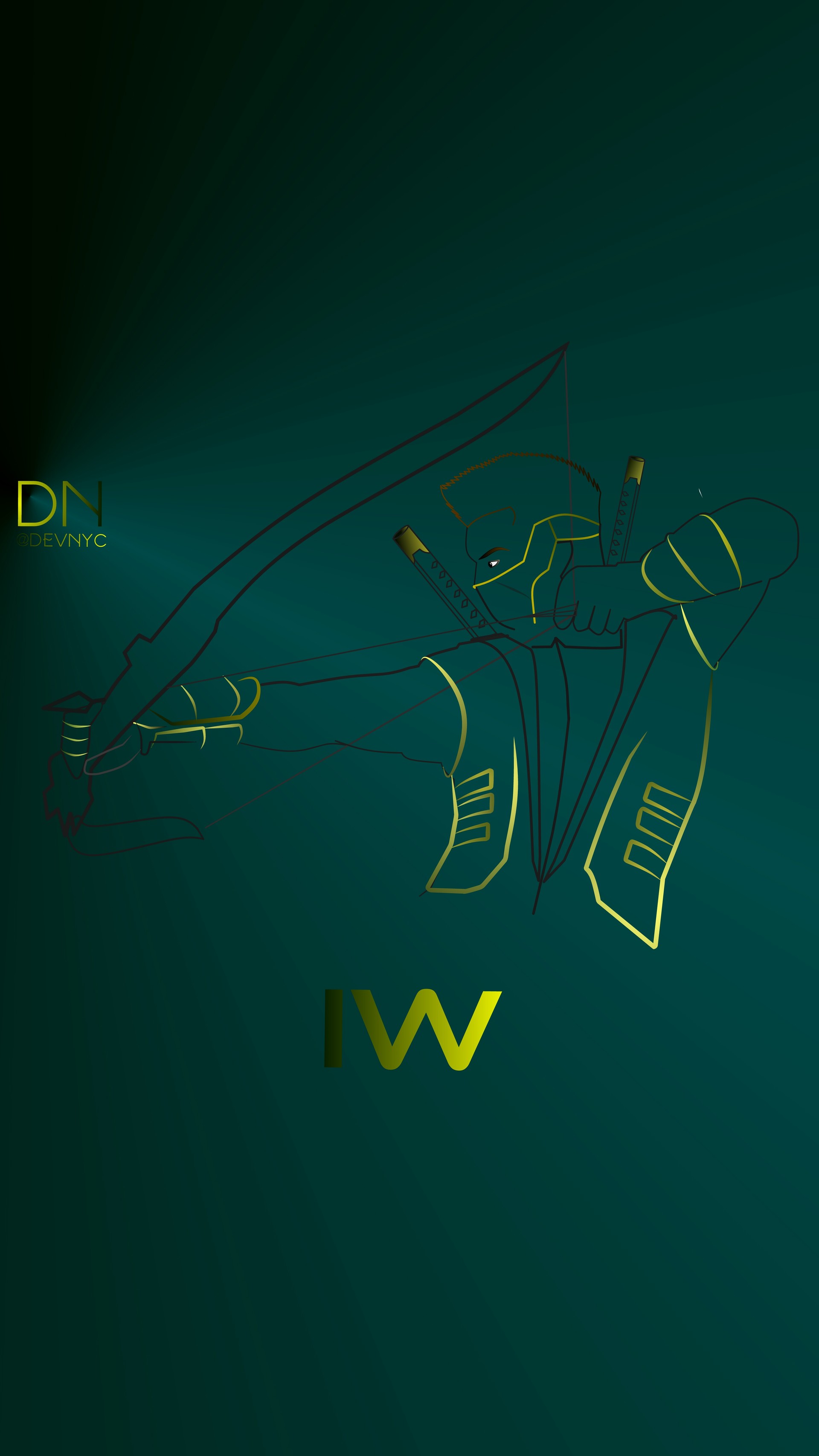 ArtStation - Hawkeye/Ronin Art