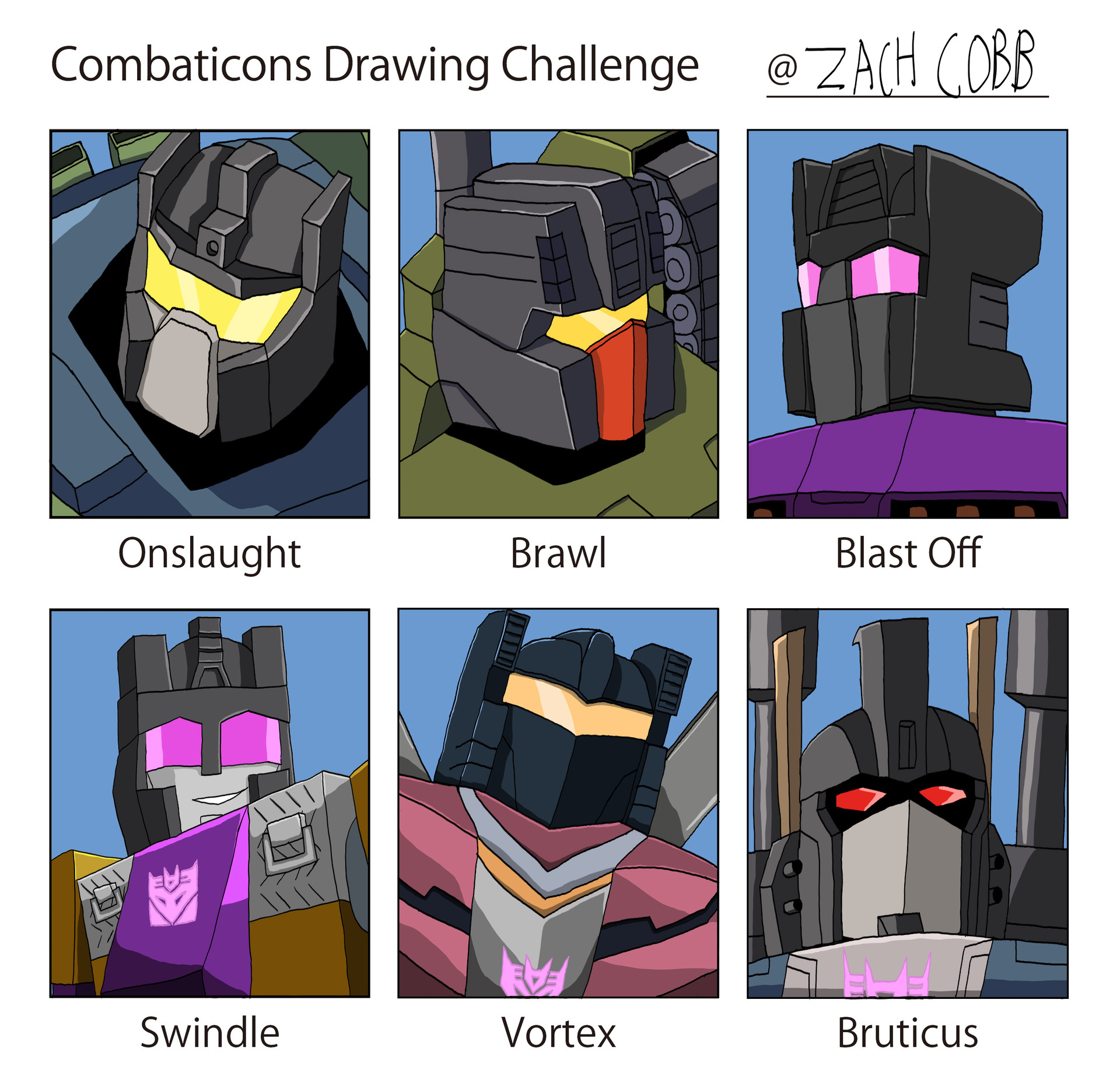 Zach Cobb - Transformers Drawing Challenge