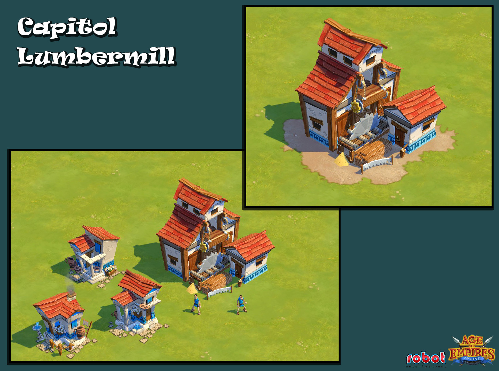 duane santos - Age of Empires Online: Greek Buildings