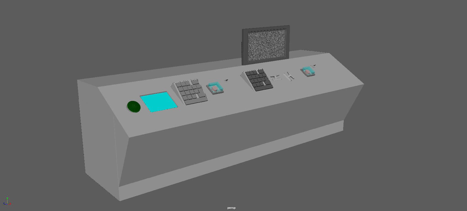 ArtStation - 3D Controls station