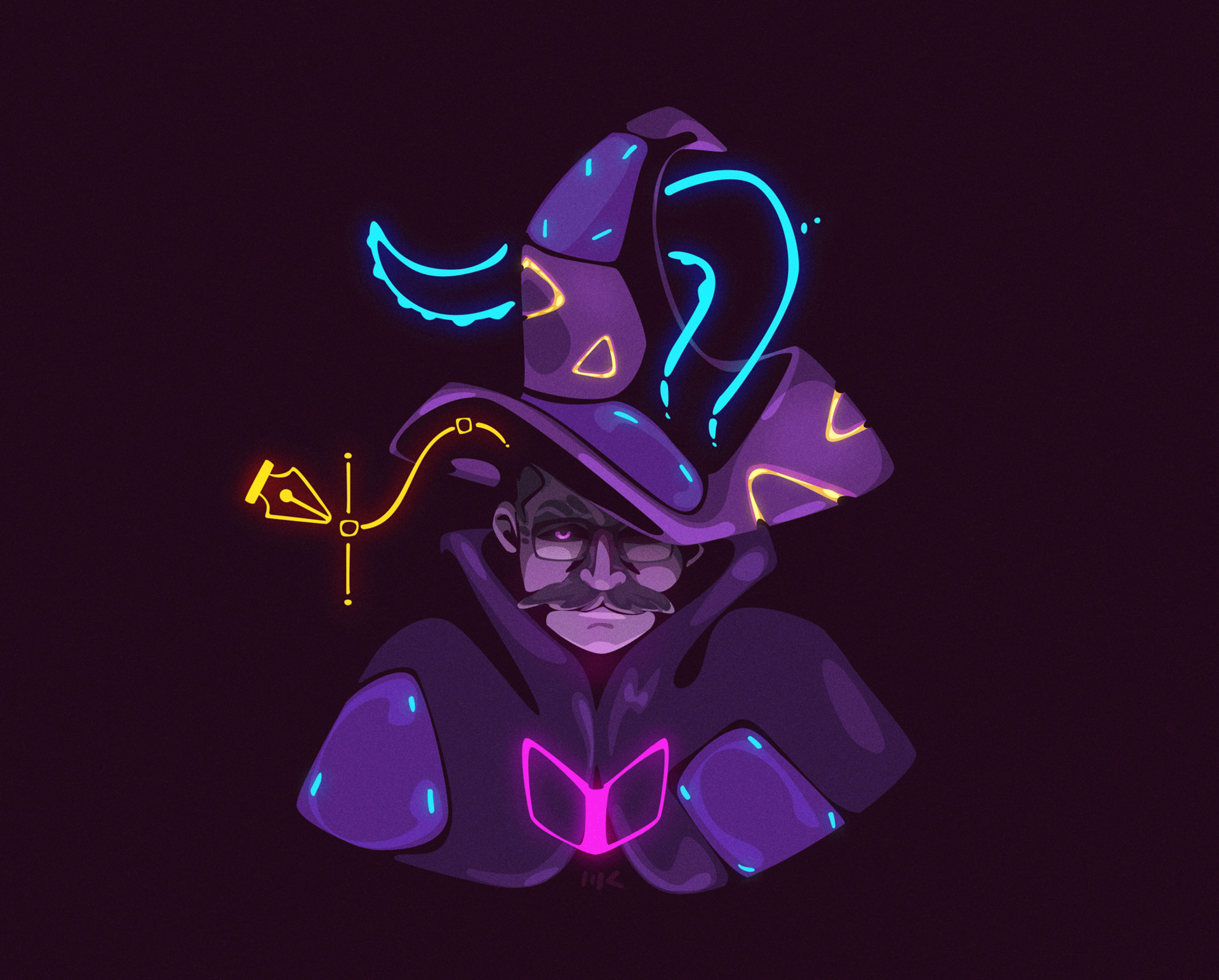 ArtStation - Workaholic Wizard