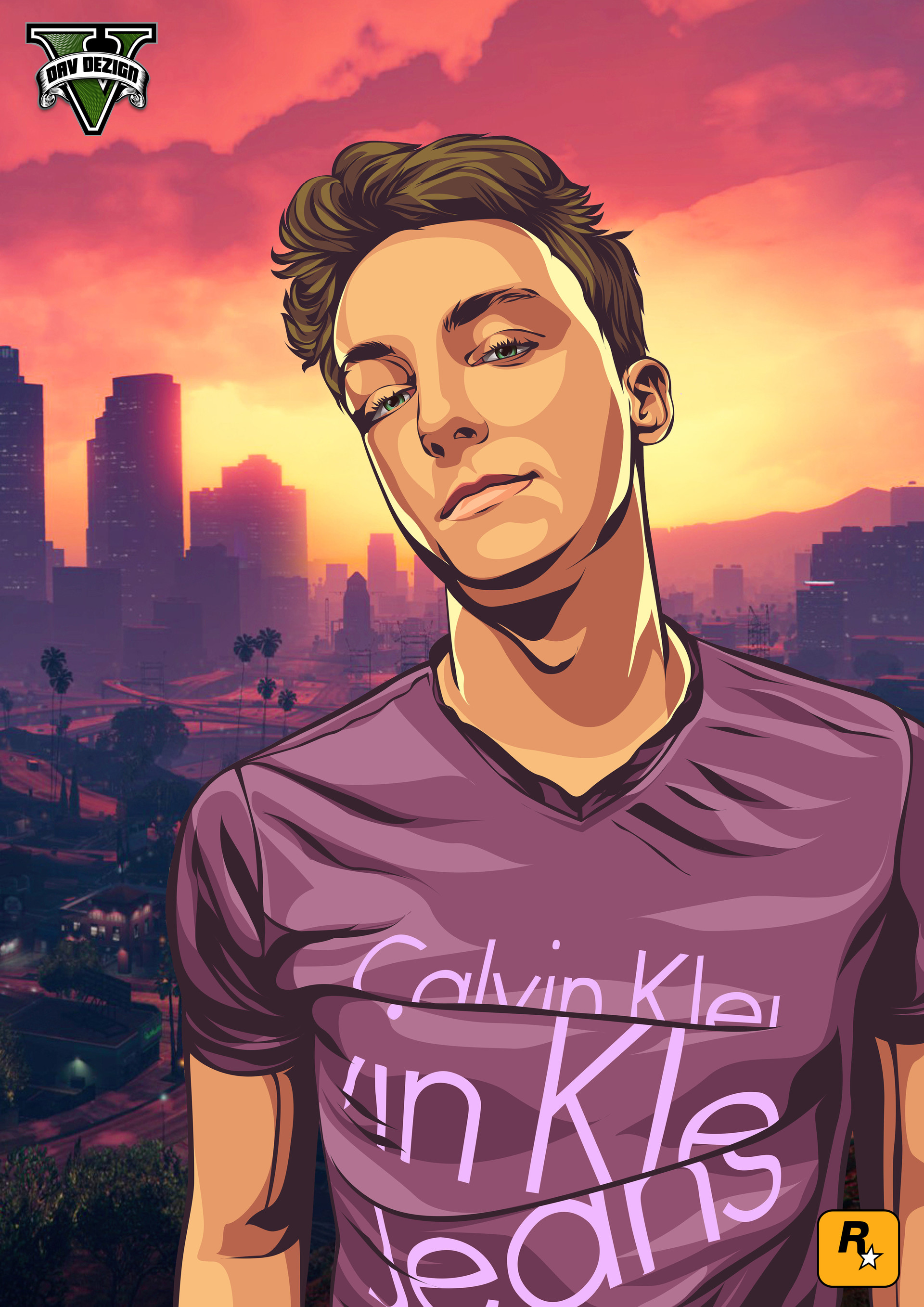 ArtStation - "Grand Theft Auto" Cartoon Series - Part 3