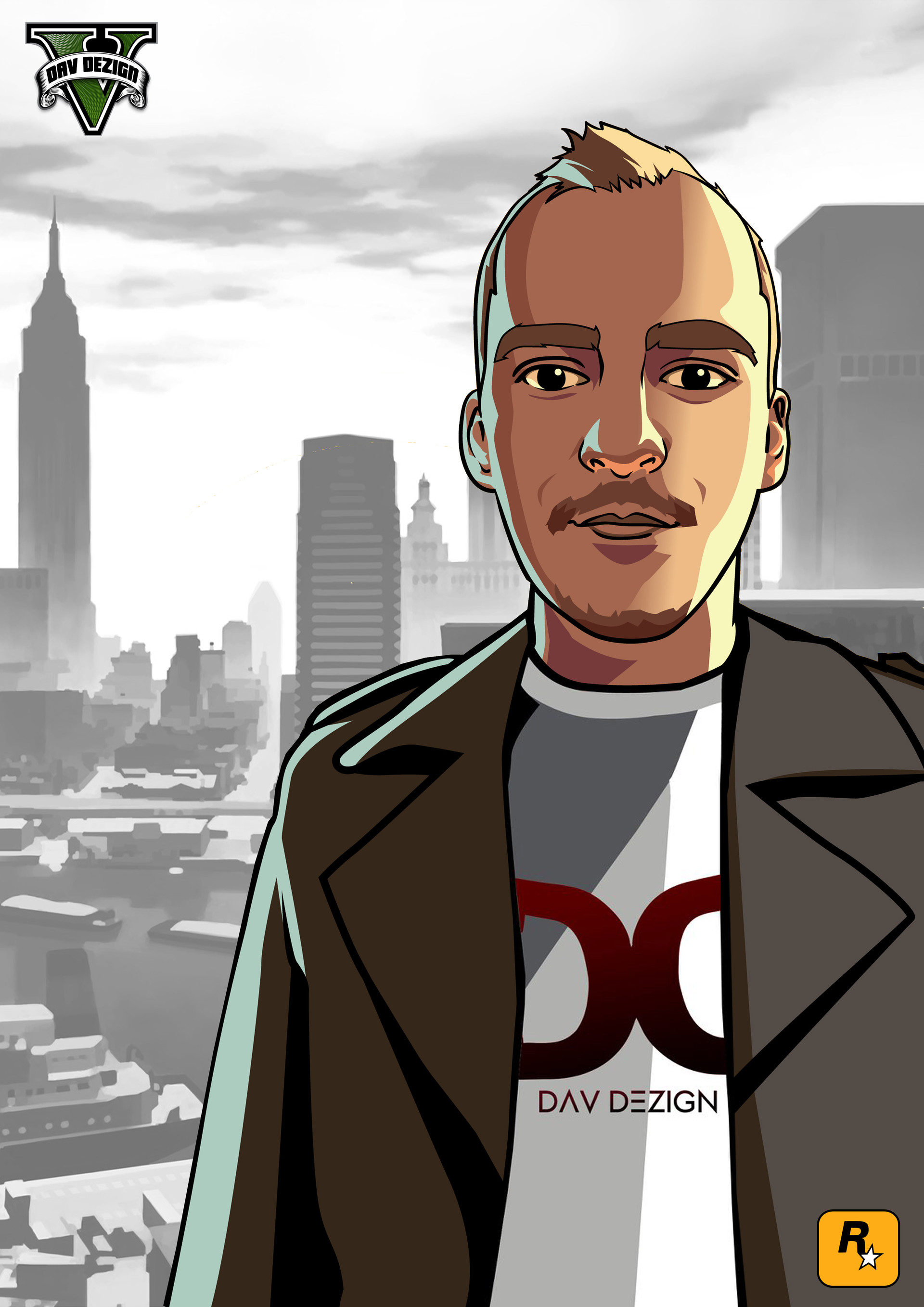 ArtStation - "Grand Theft Auto" Cartoon Series - Part 5