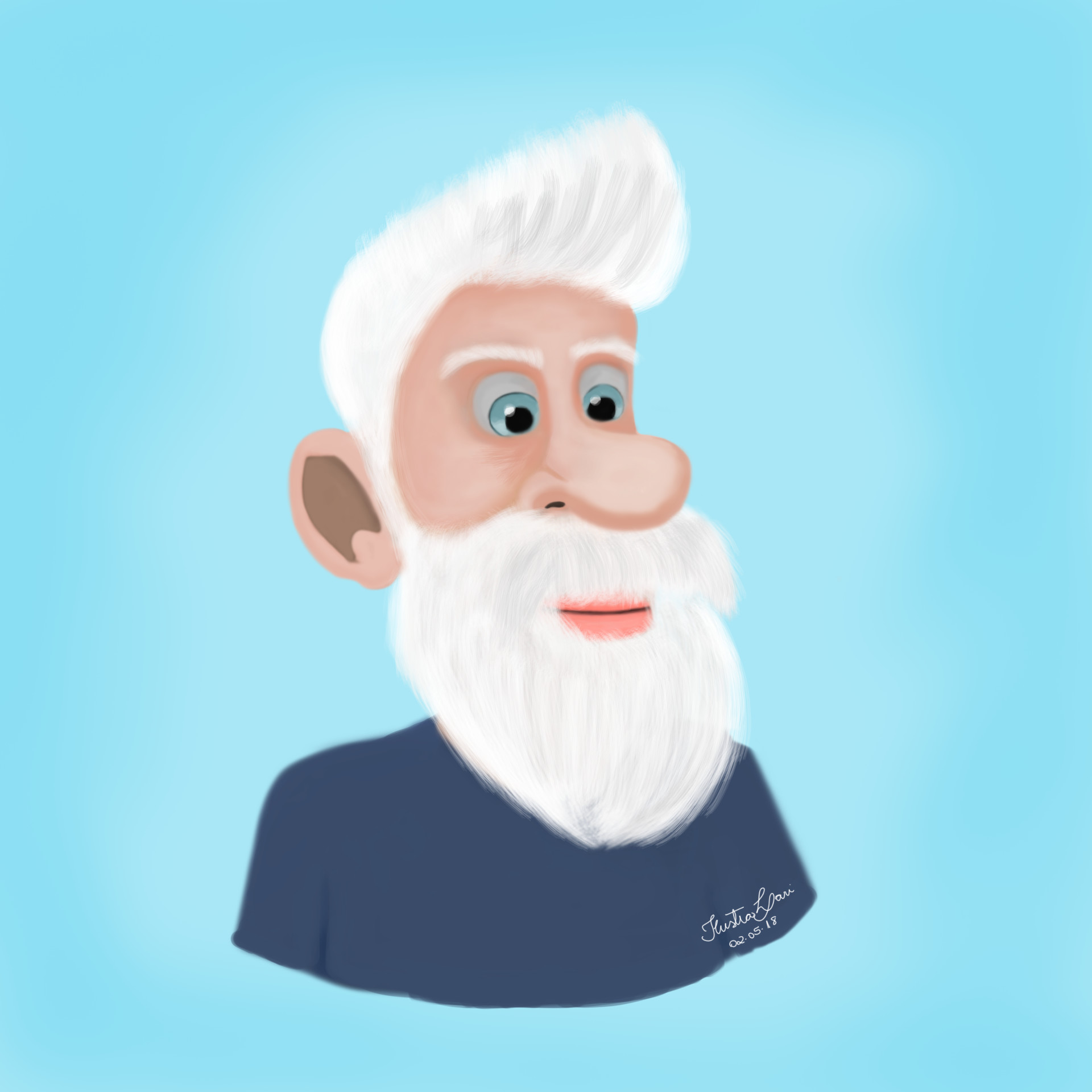 ArtStation - Old Frank