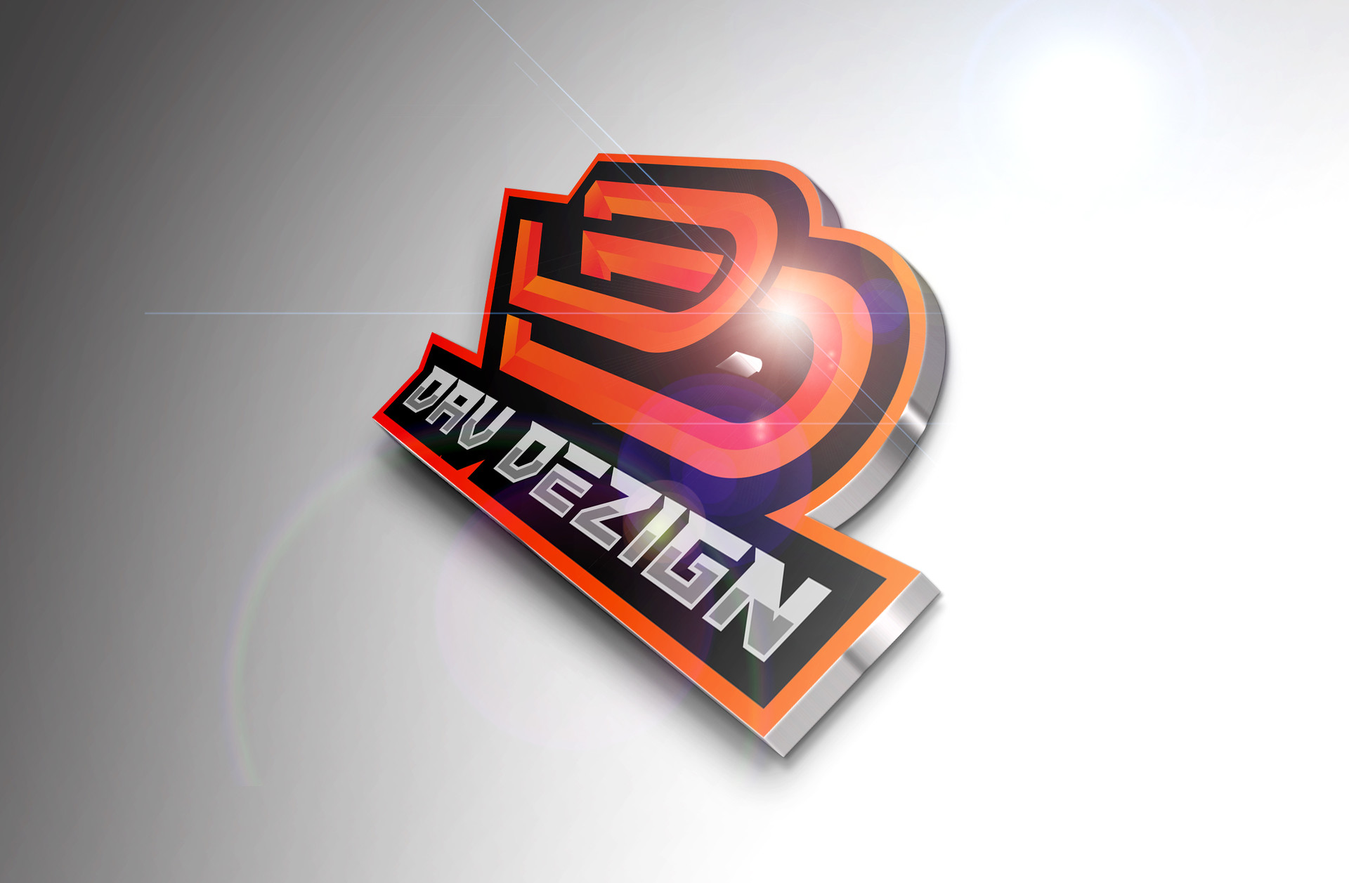 D Logo 3d