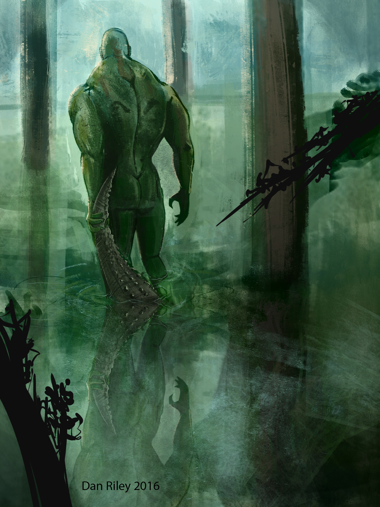 ArtStation - Swamp Thing