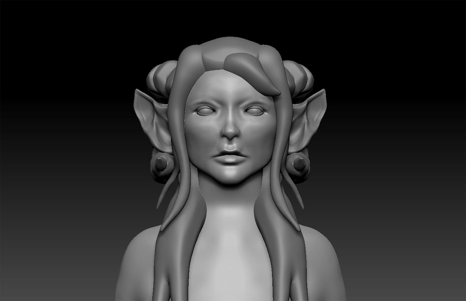 ArtStation - Elf Bust