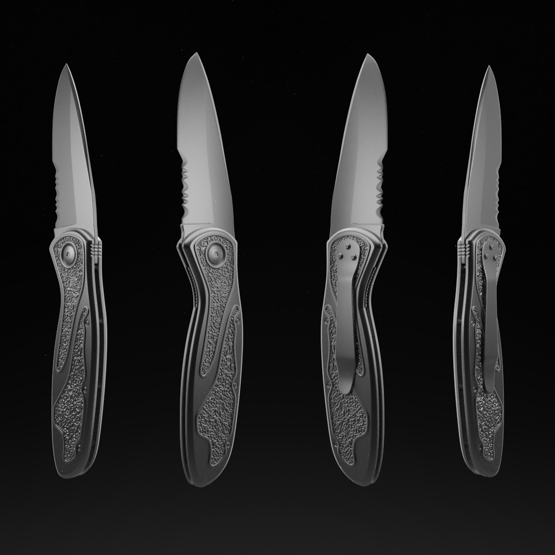ArtStation - High Poly Knife
