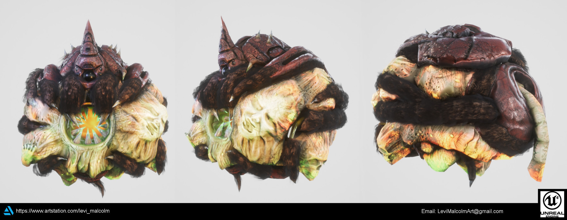 ArtStation - Doom cacodemon Fan art