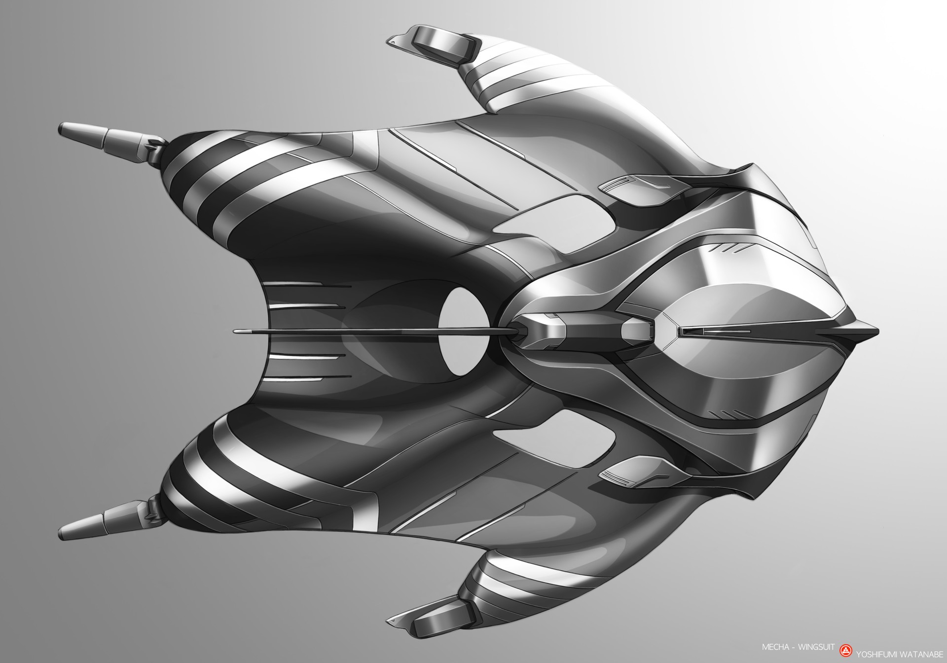 ArtStation - Mecha - Wingsuit