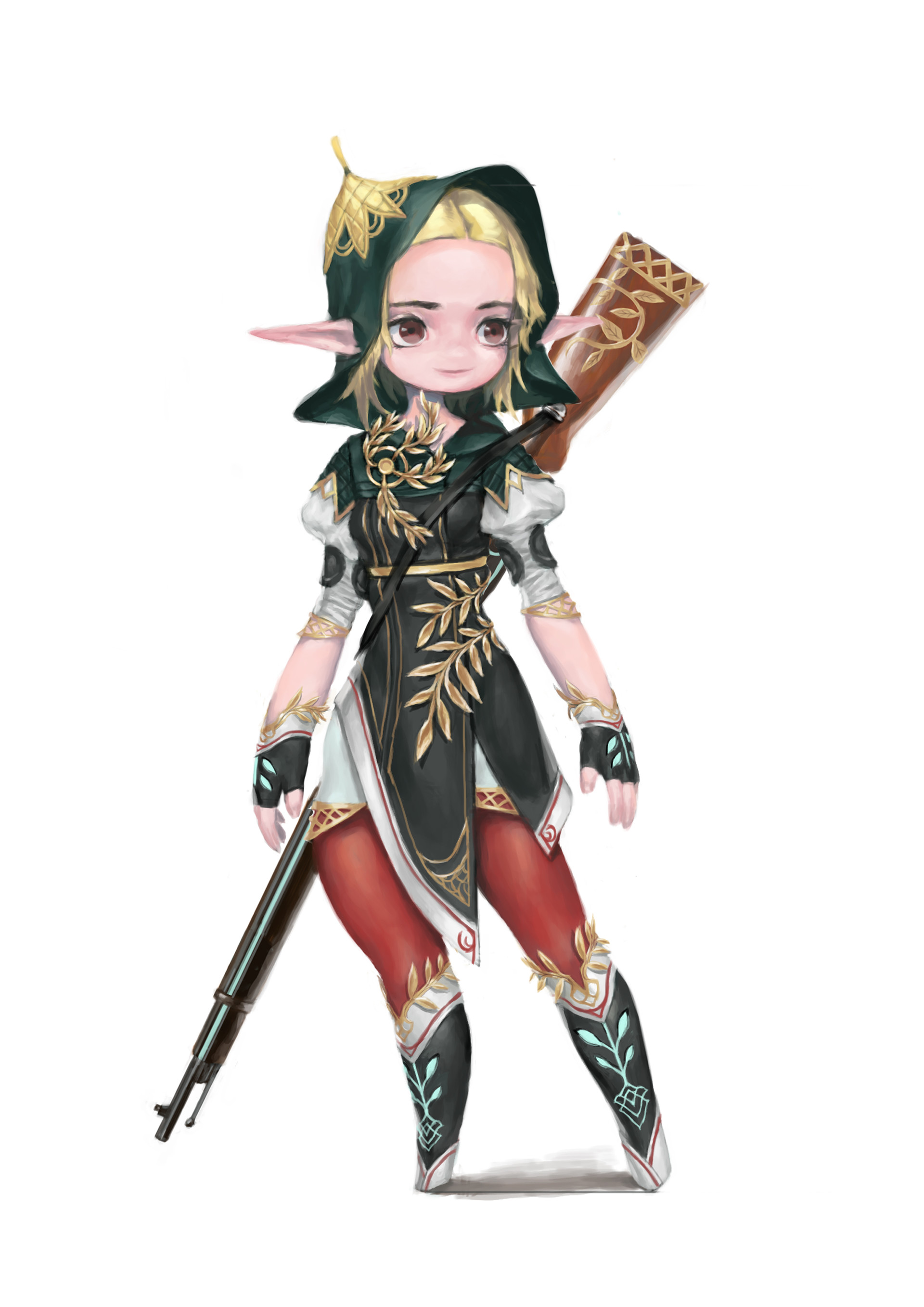 ArtStation - elf sniper