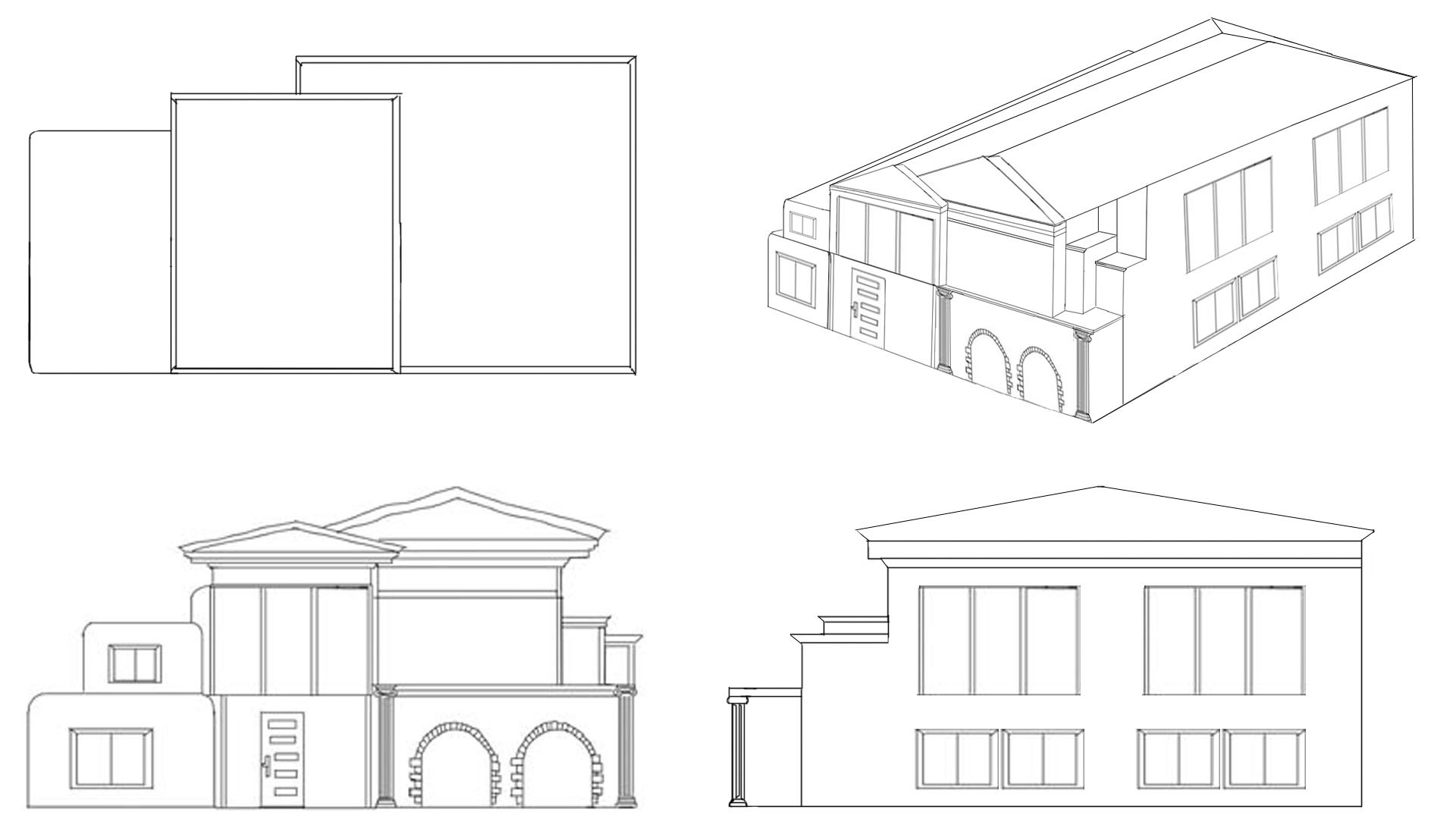 ArtStation - Dwelling Linework
