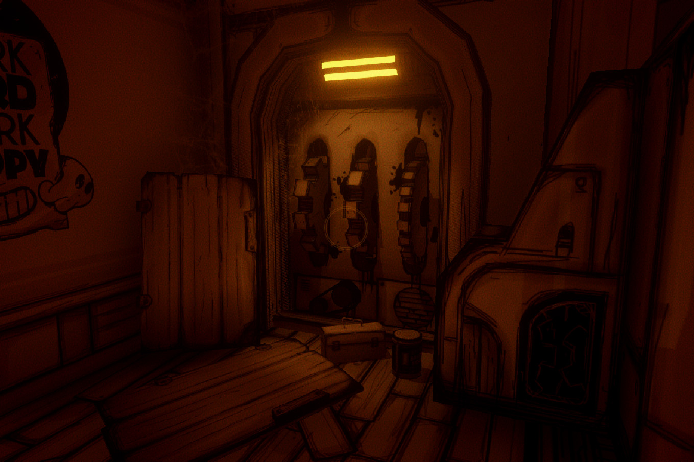 Pascal Cleroux - Bendy and the Ink Machine Chapter 4 A few of the props ...