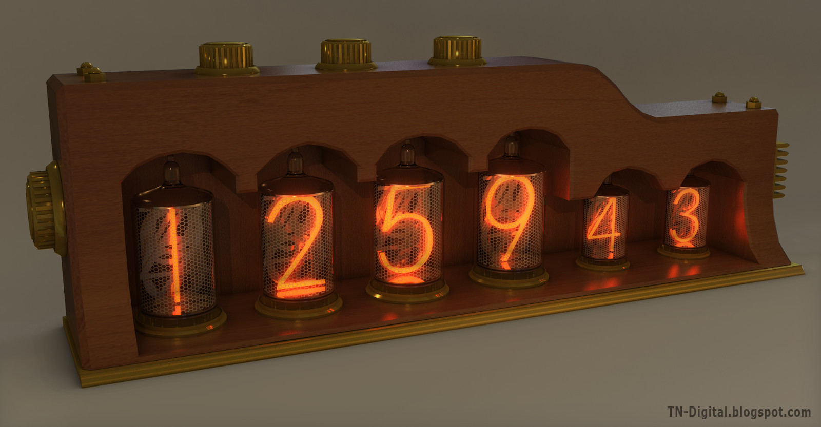 ArtStation - Nixie Clock