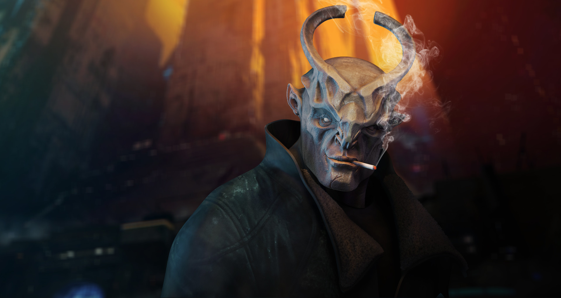 ArtStation - First alien as blade runner