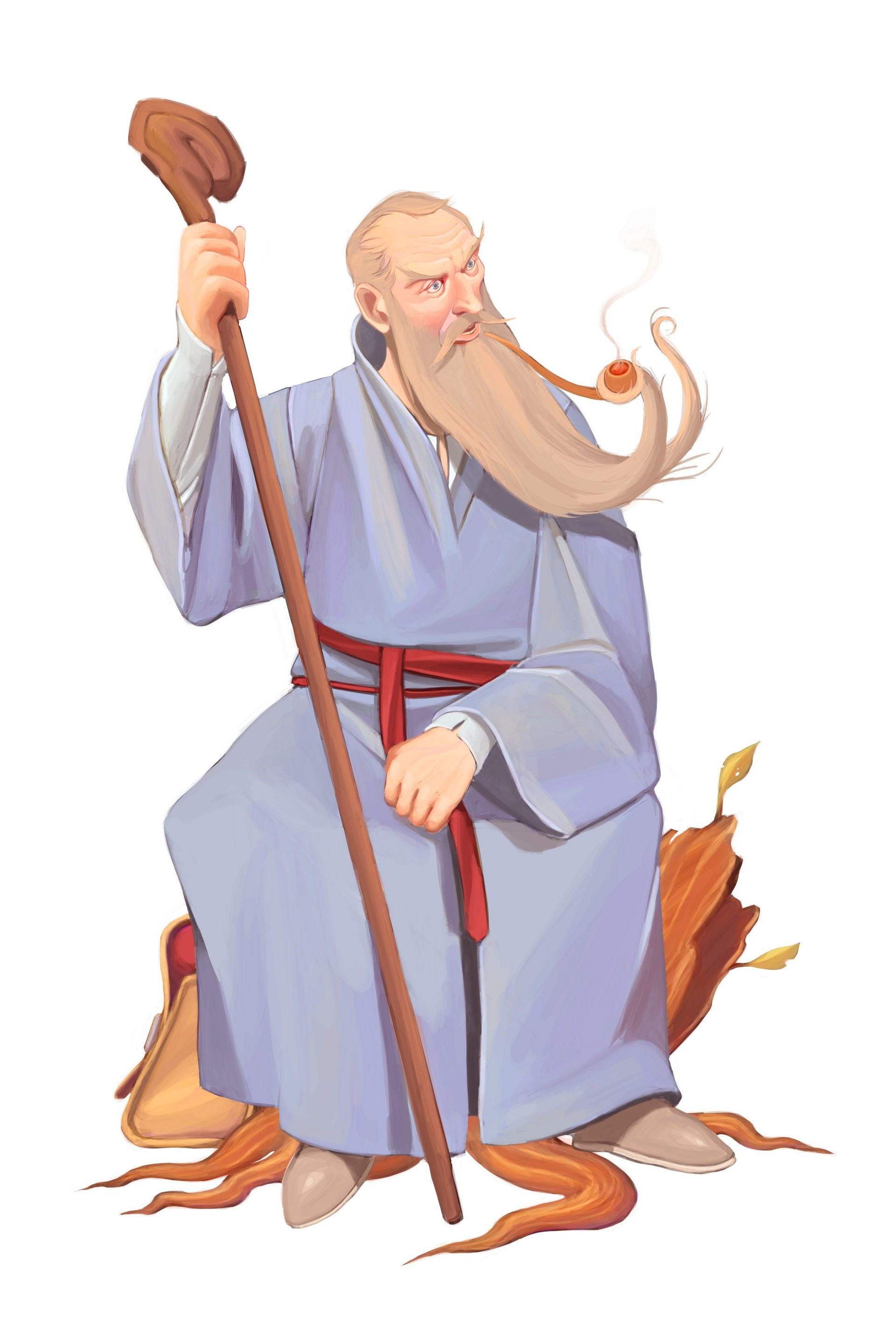 ArtStation - Resting Wizard