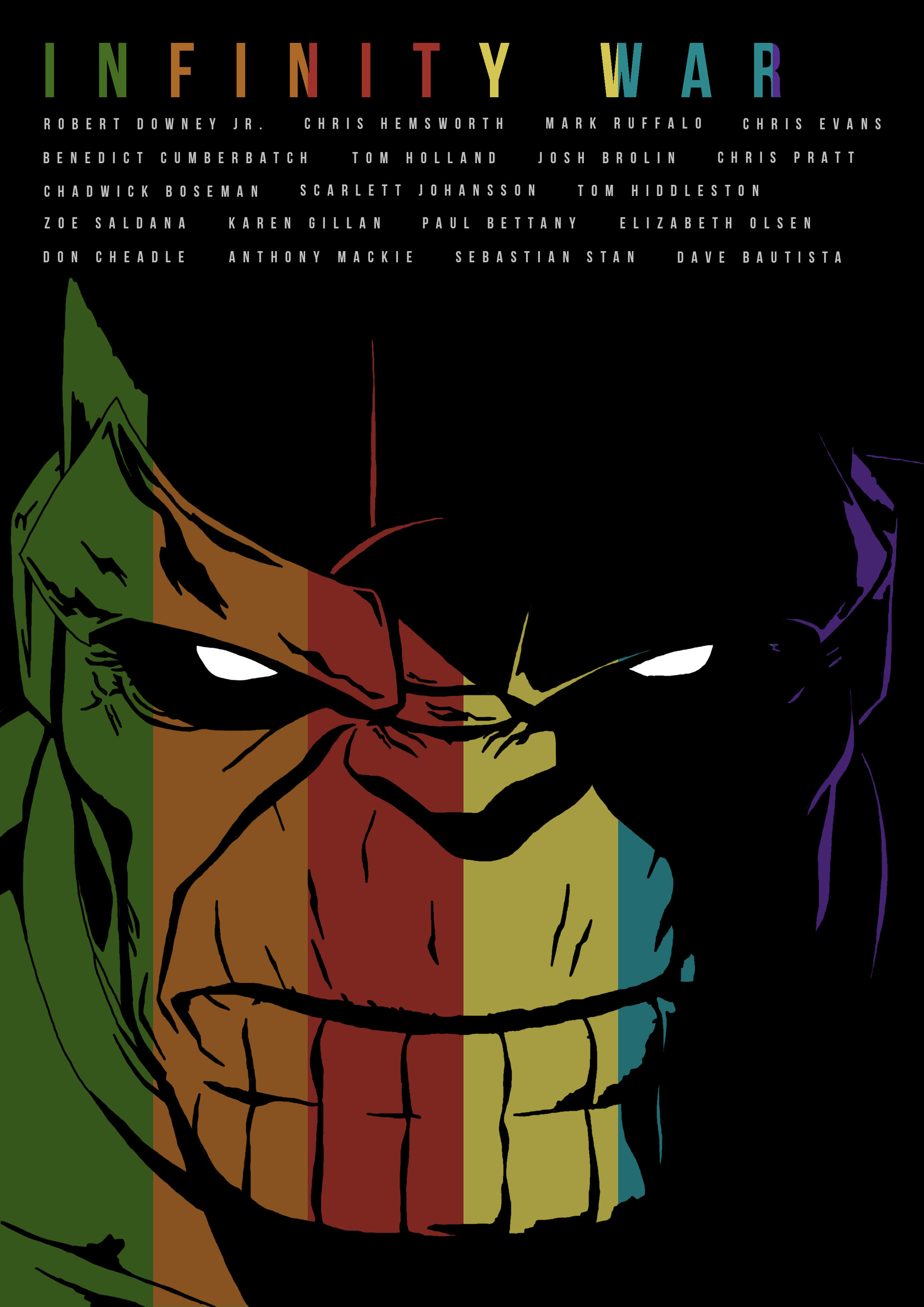 ArtStation - Infinity War Poster