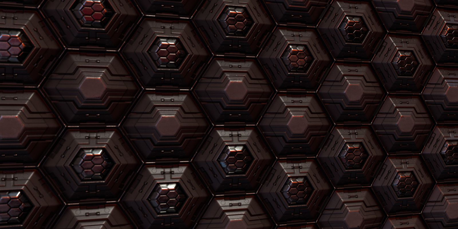 Michael McCormick - Sci Fi Hexagons