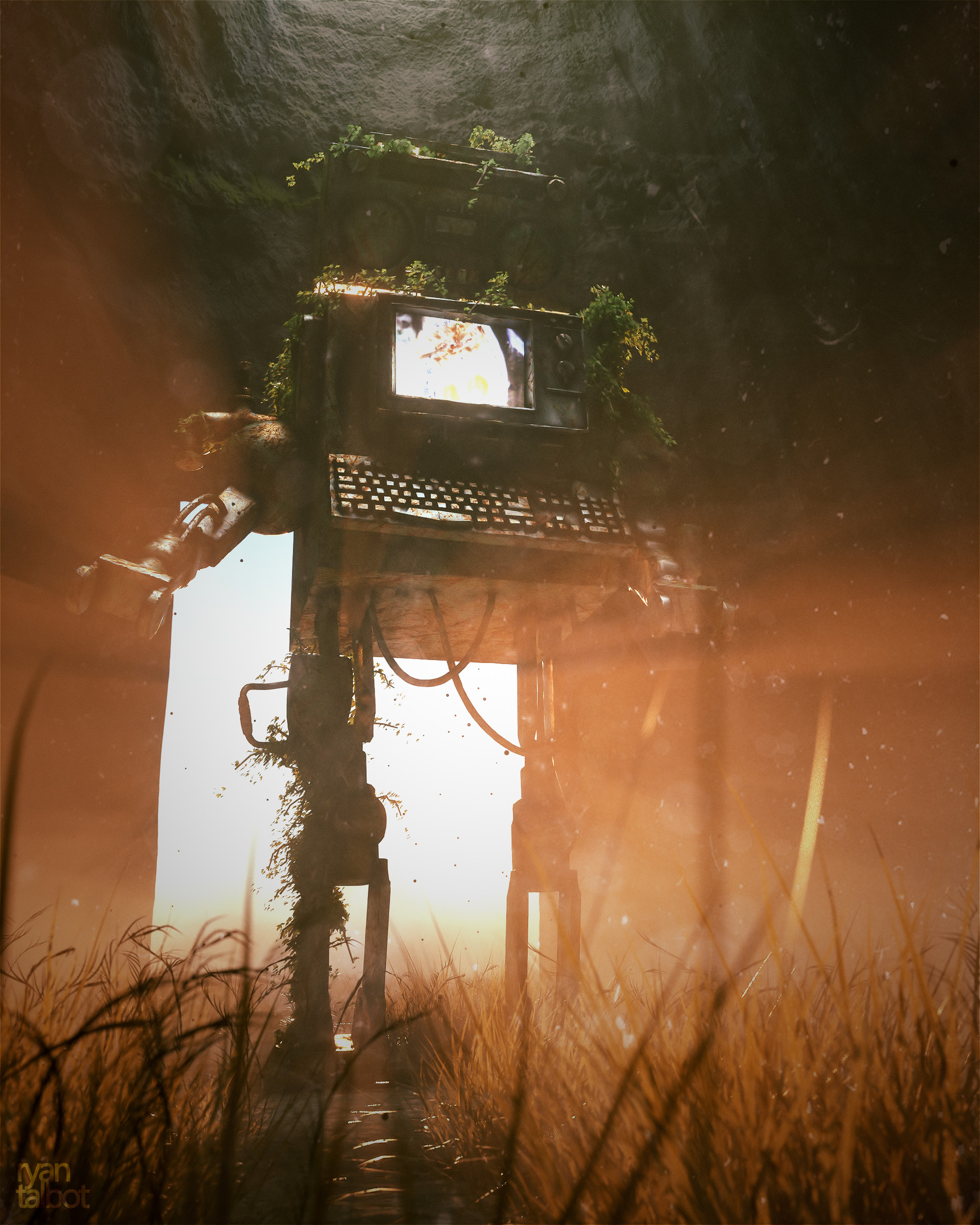 ArtStation - Junk Droid Animation