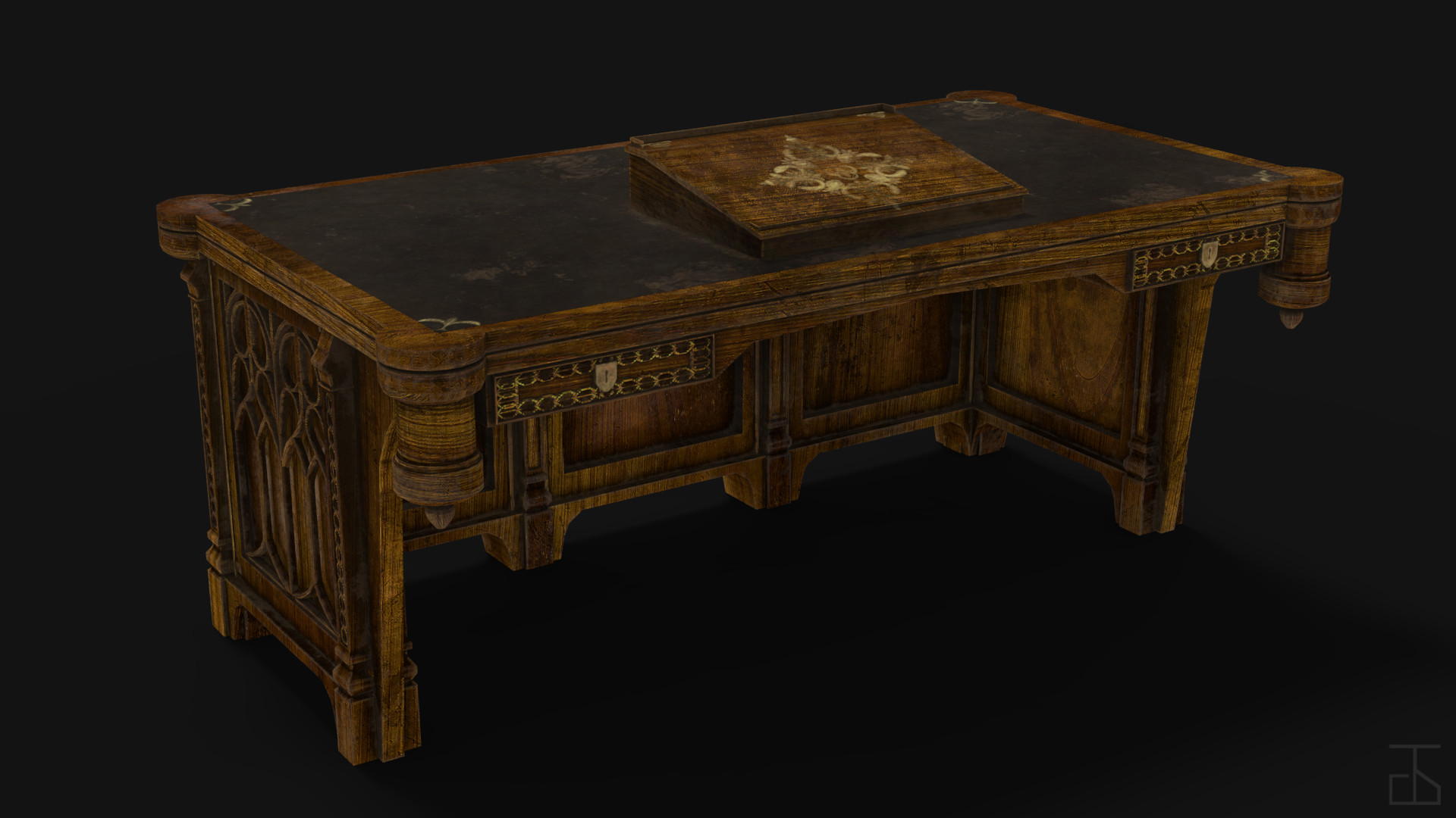 Joshua Simpson - Dumbledore's Desk - Dumbledore's Office