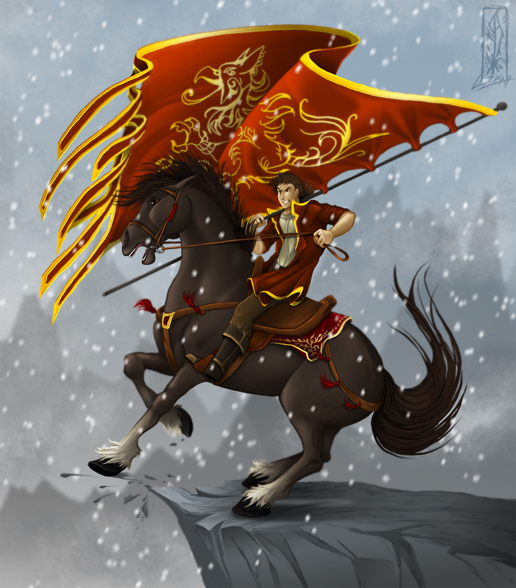 ArtStation - Illustration - Flagbearer