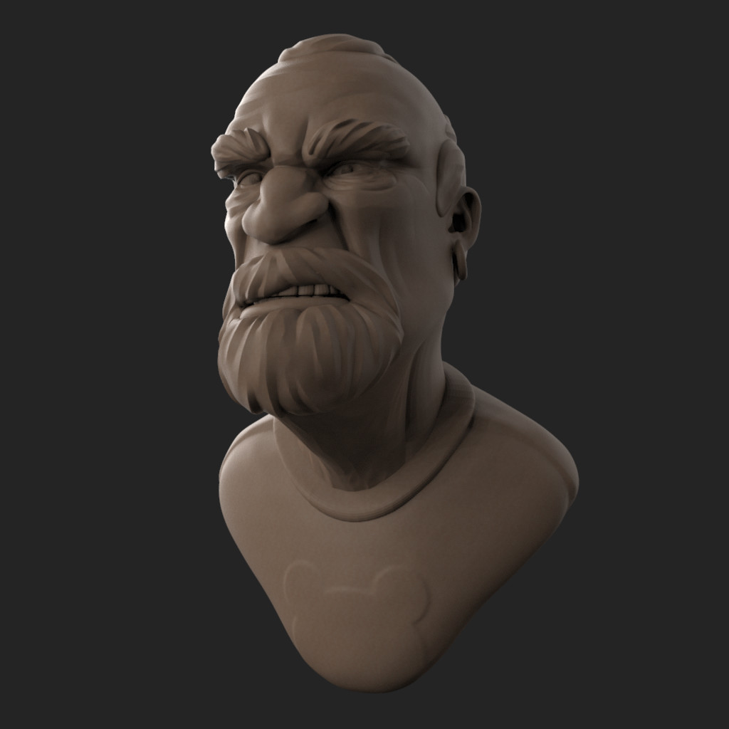 ArtStation - The Grumpy Grandfather