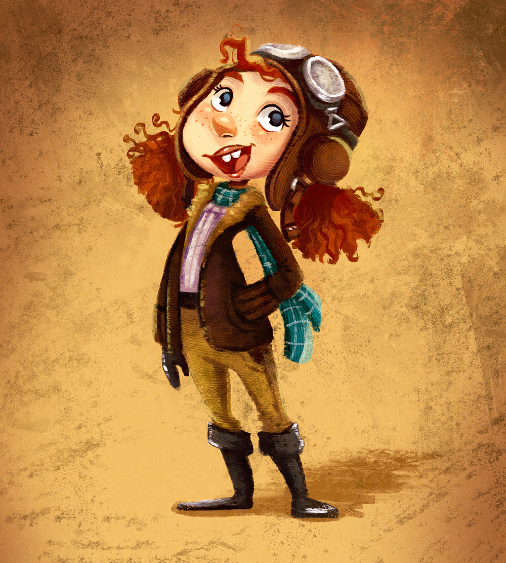 ArtStation - Little Pilot!